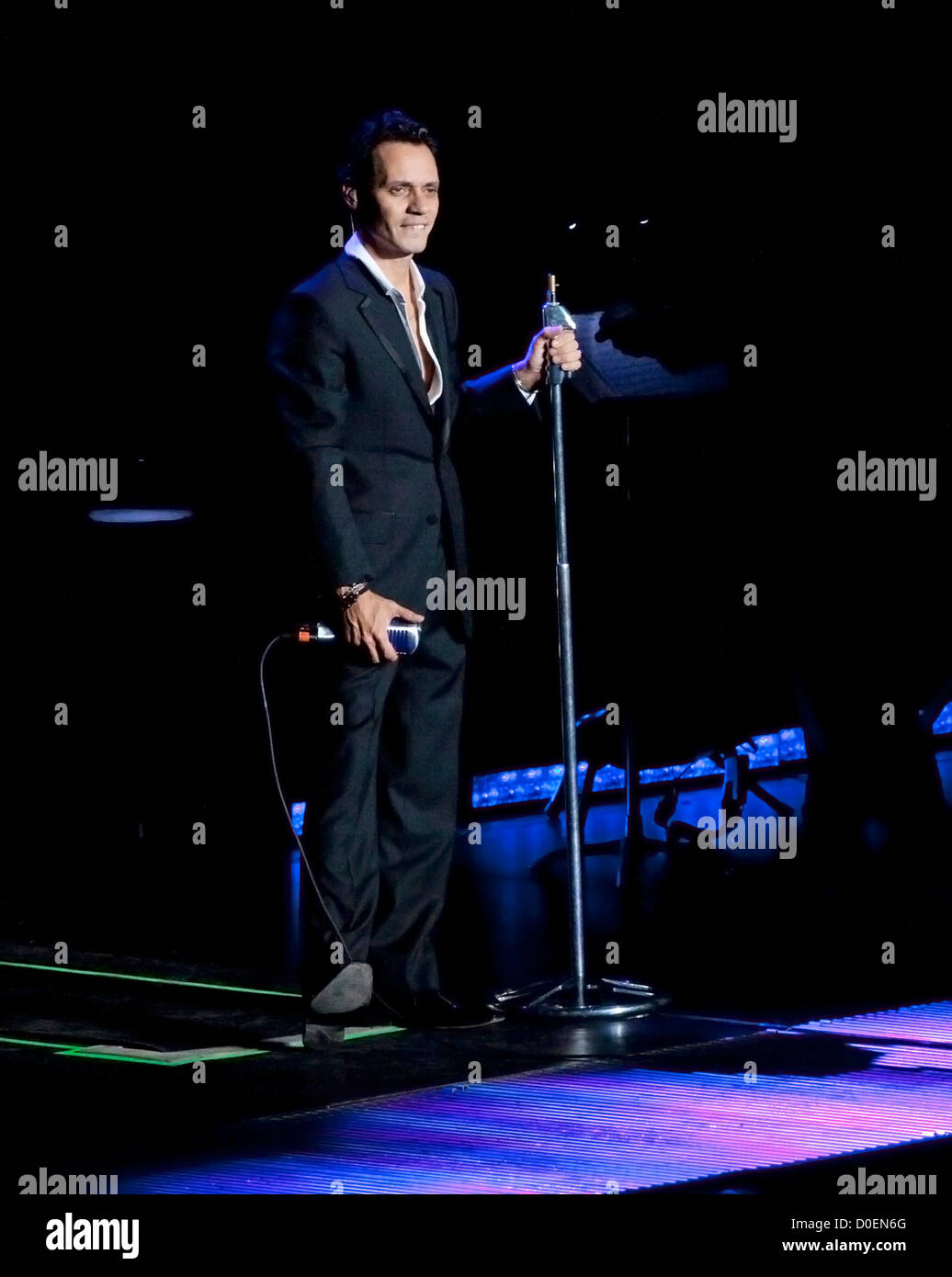 Marc Anthony performing live in concert at Madison Square Garden New ...