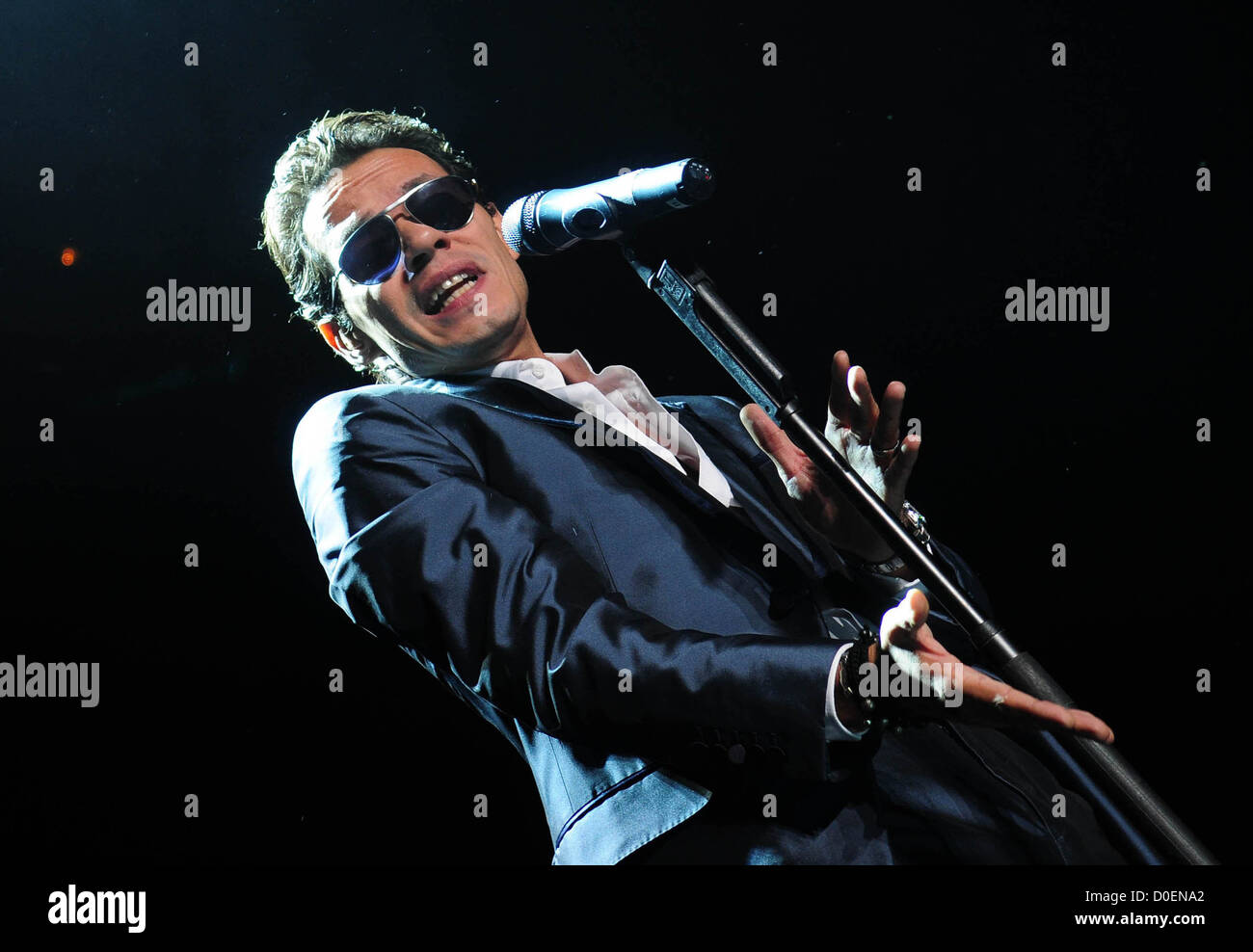 Marc Anthony performing live in concert at Madison Square Garden New ...