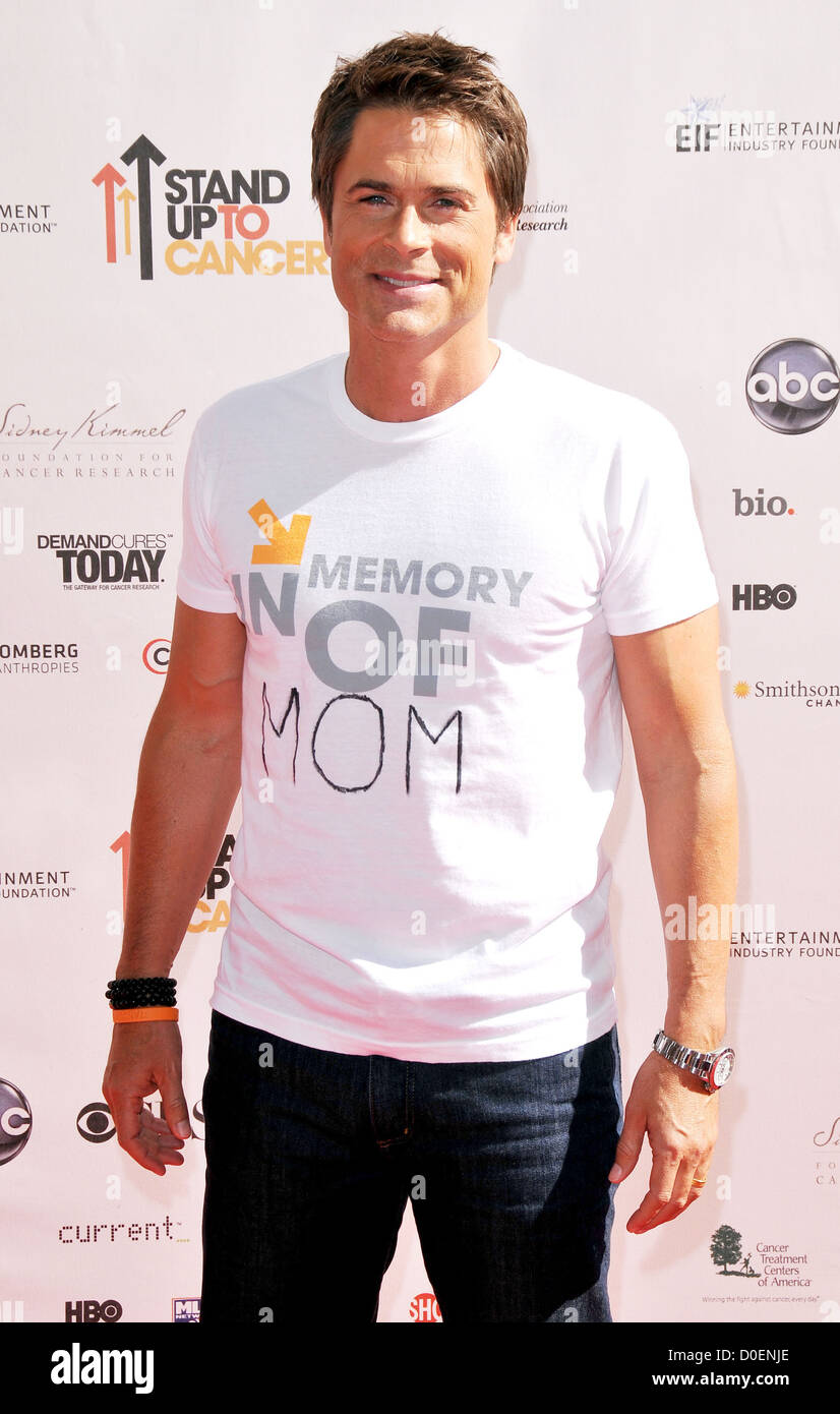 Rob Lowe Stand Up To Cancer held at Sony Pictures Studios - Arrivals ...