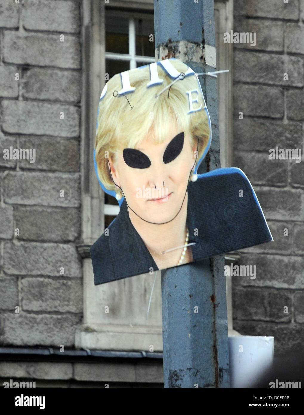 Student Protest Banner Over 25,000 Irish students join a USI (Union of ...