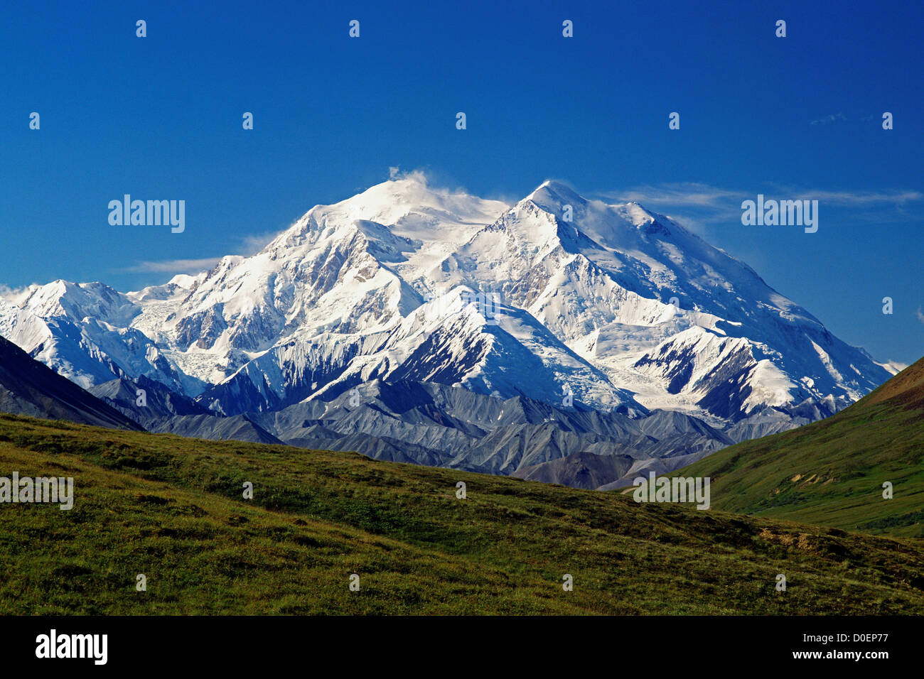 The Summit of Denali Stock Photo - Alamy