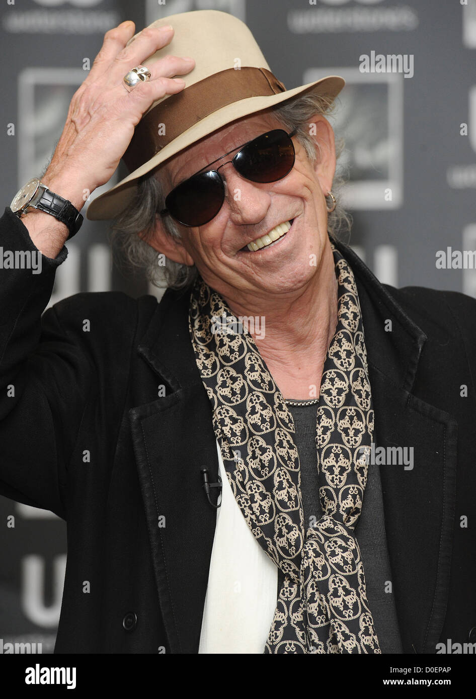 Keith Richards signs copies of his new autobiography 'Life' at ...