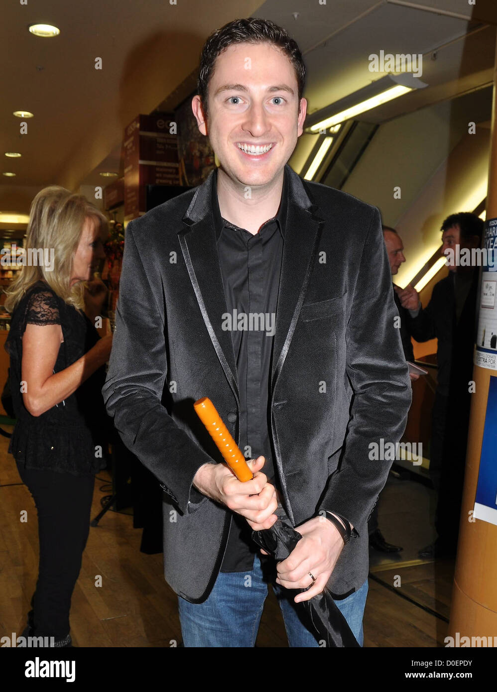 Ray Foley, at a charity book signing for 'With Love, From Me... To Me ...