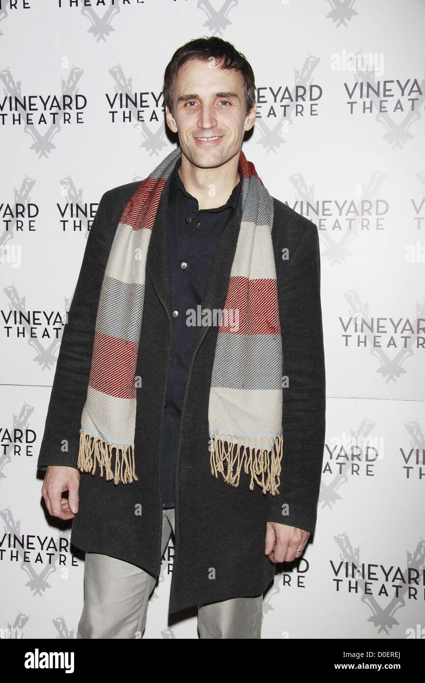 Pete Simpson Opening night of the Off-Broadway production of ...