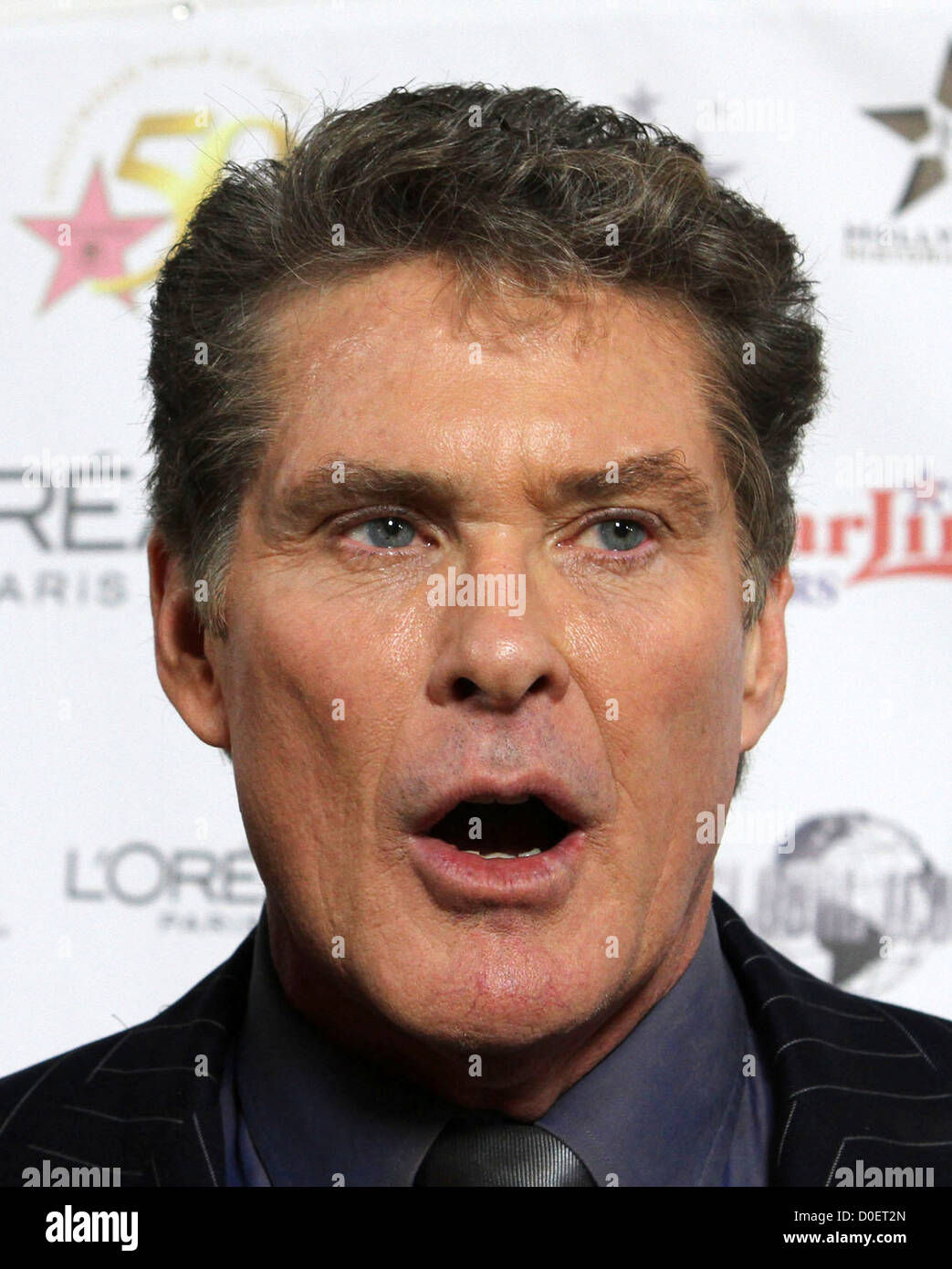 David Hasselhoff the 50th anniversary birthday bash for the Hollywood ...