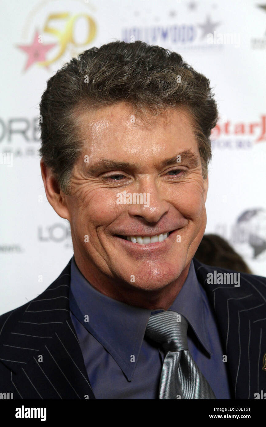 David Hasselhoff the 50th anniversary birthday bash for the Hollywood ...