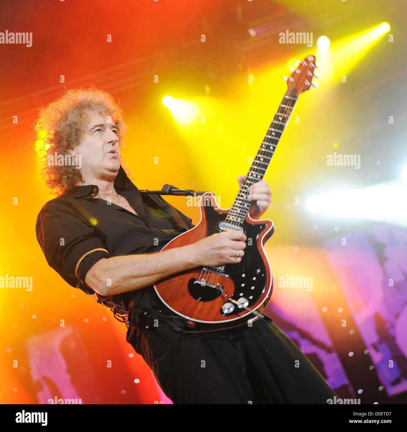 Brian May BBC Proms In The Park held at Hyde Park. London, England - 11 ...