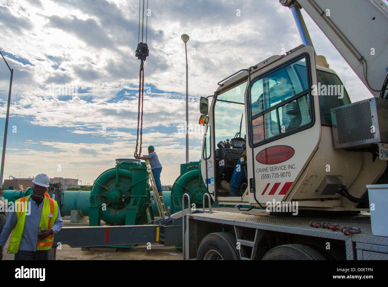 Terex crane hi-res stock photography and images - Alamy