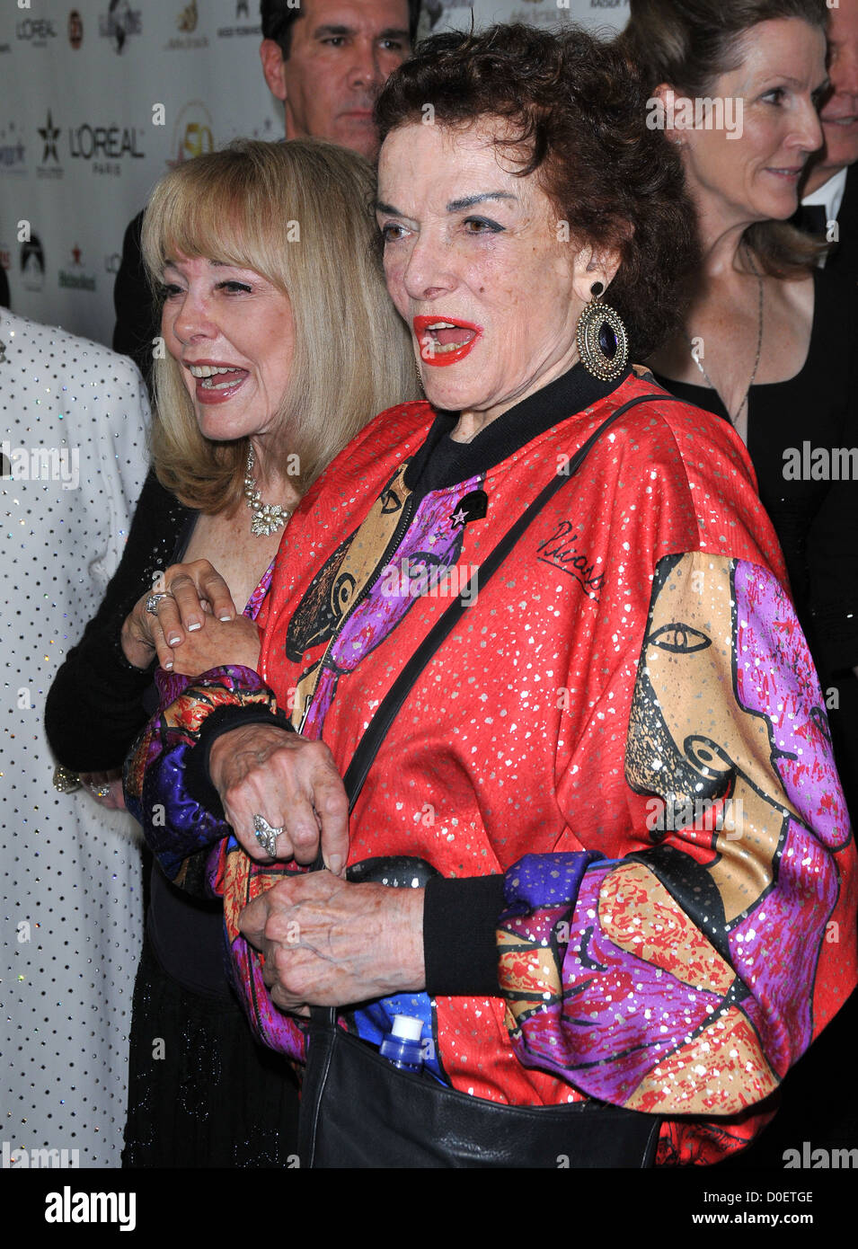 Jane Williams and Terry Moore the 50th anniversary birthday bash for ...