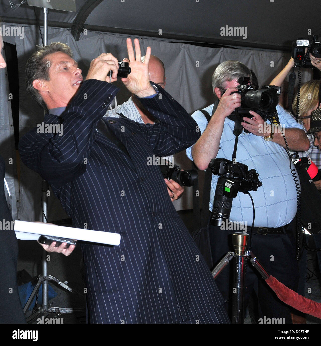 David Hasselhoff the 50th anniversary birthday bash for the Hollywood ...