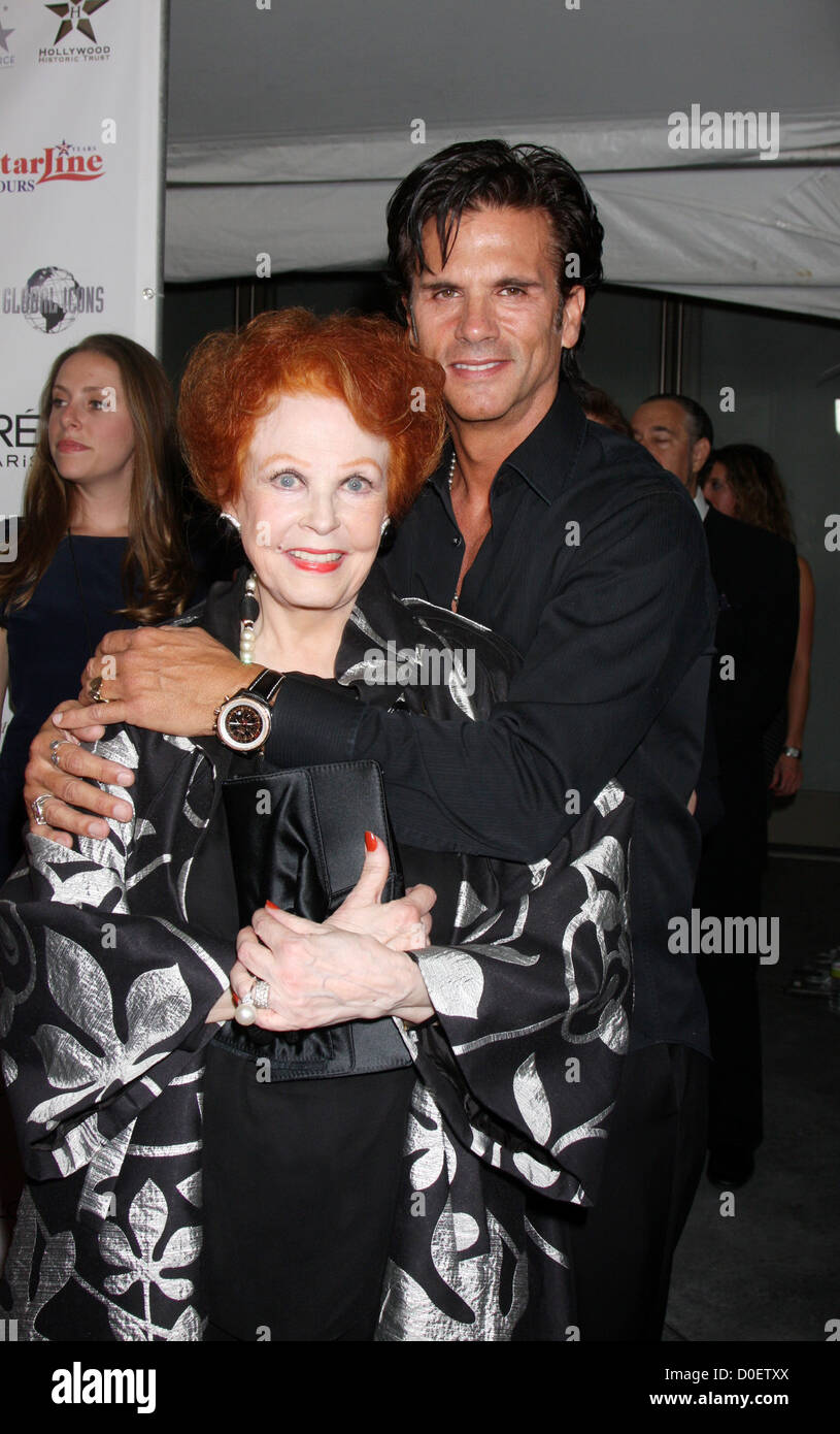 Arlene Dahl and Lorenzo Lamas The 50th anniversary Birthday bash for ...