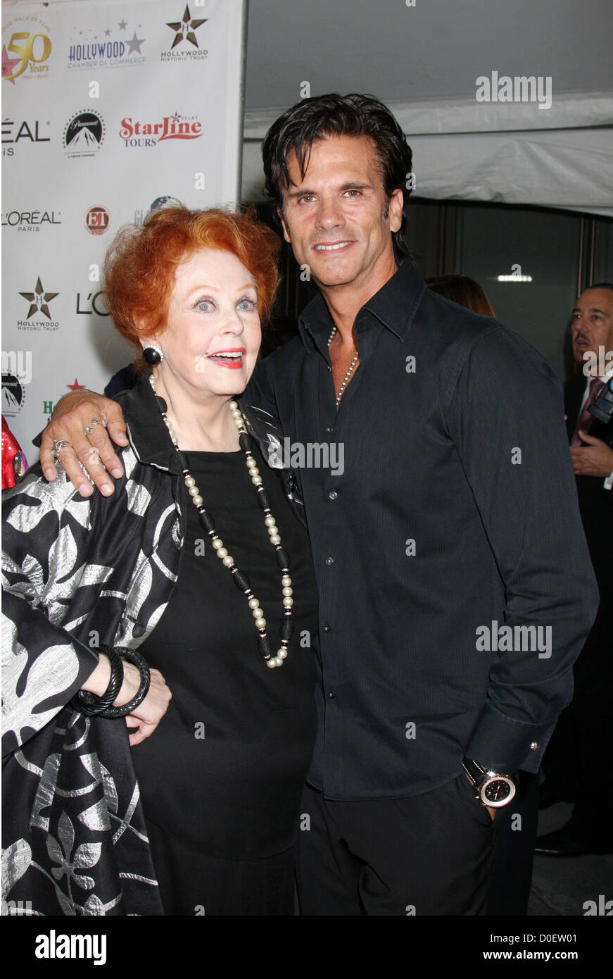 Arlene Dahl and Lorenzo Lamas The th anniversary Birthday bash for the ...