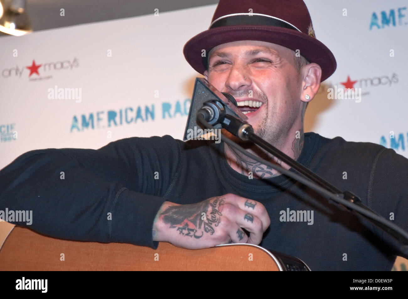 Benji Madden Benji and Joel Madden of Good Charlotte perform the Cherry ...