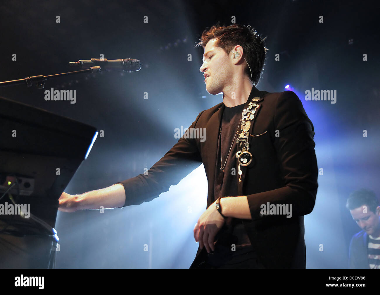 Danny O'Doghue of The Script performing live at Liverpool University ...