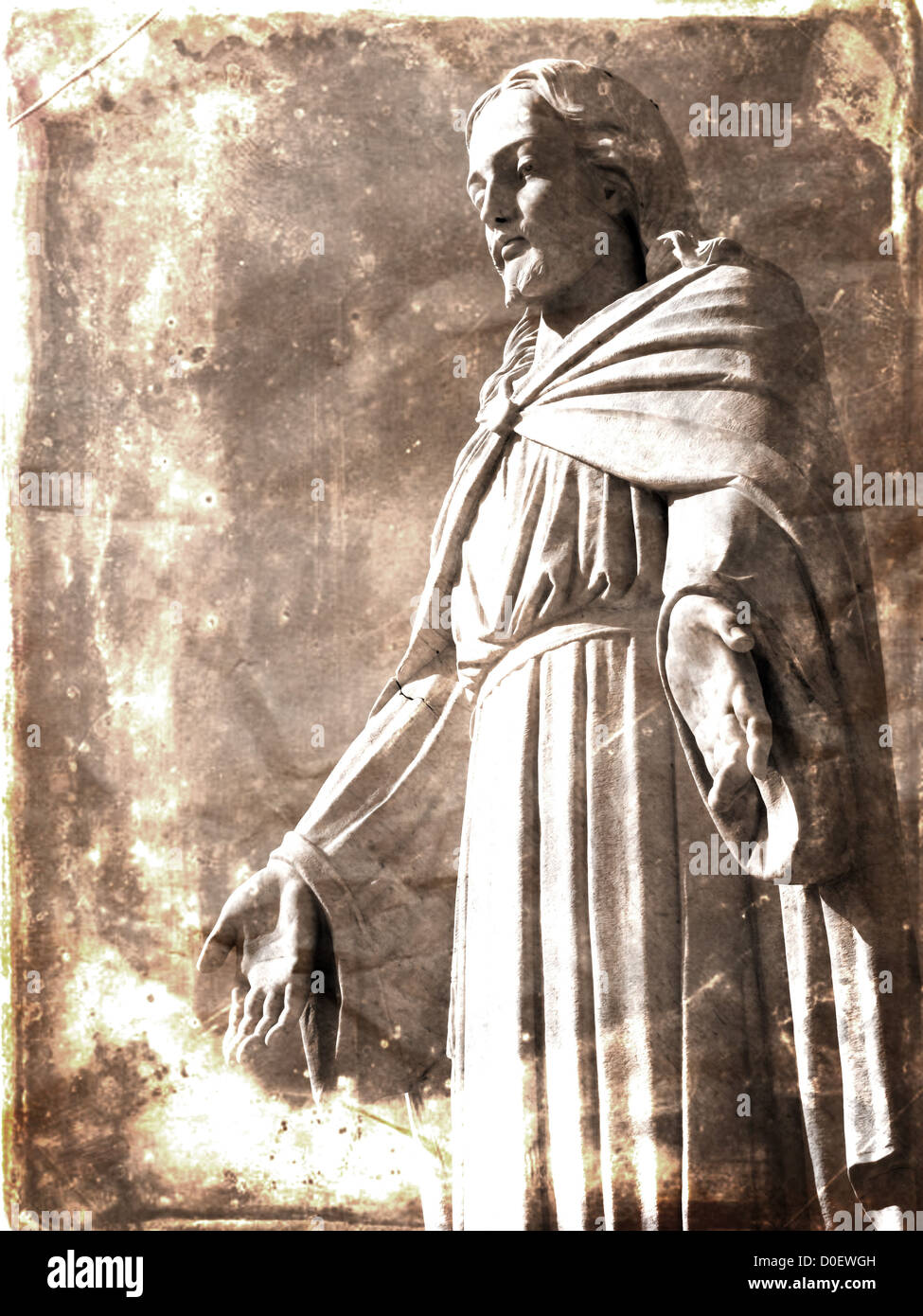 Statue jesus christ inviting hi-res stock photography and images - Alamy