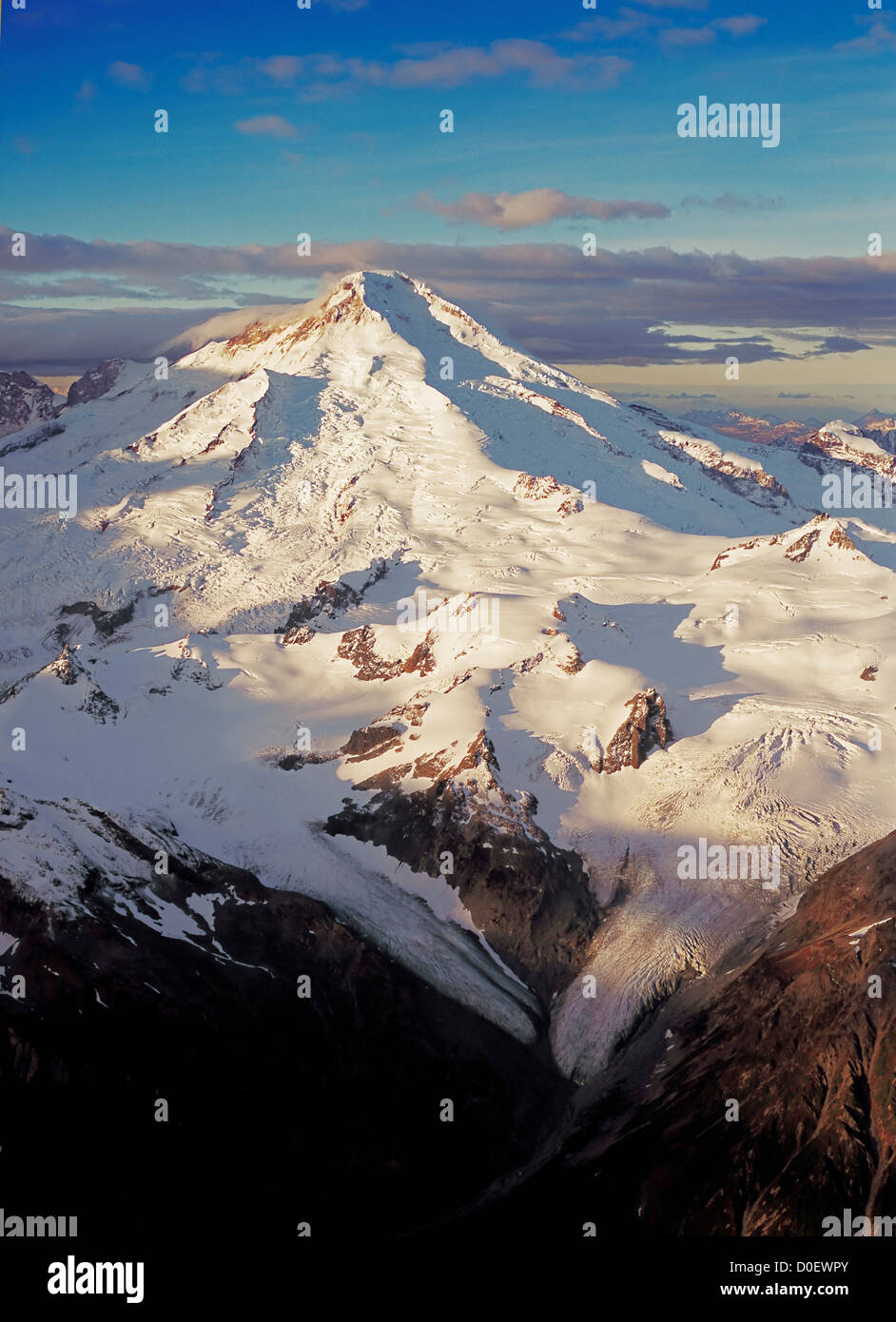 Aerial view iliamna volcano lake hi-res stock photography and images ...
