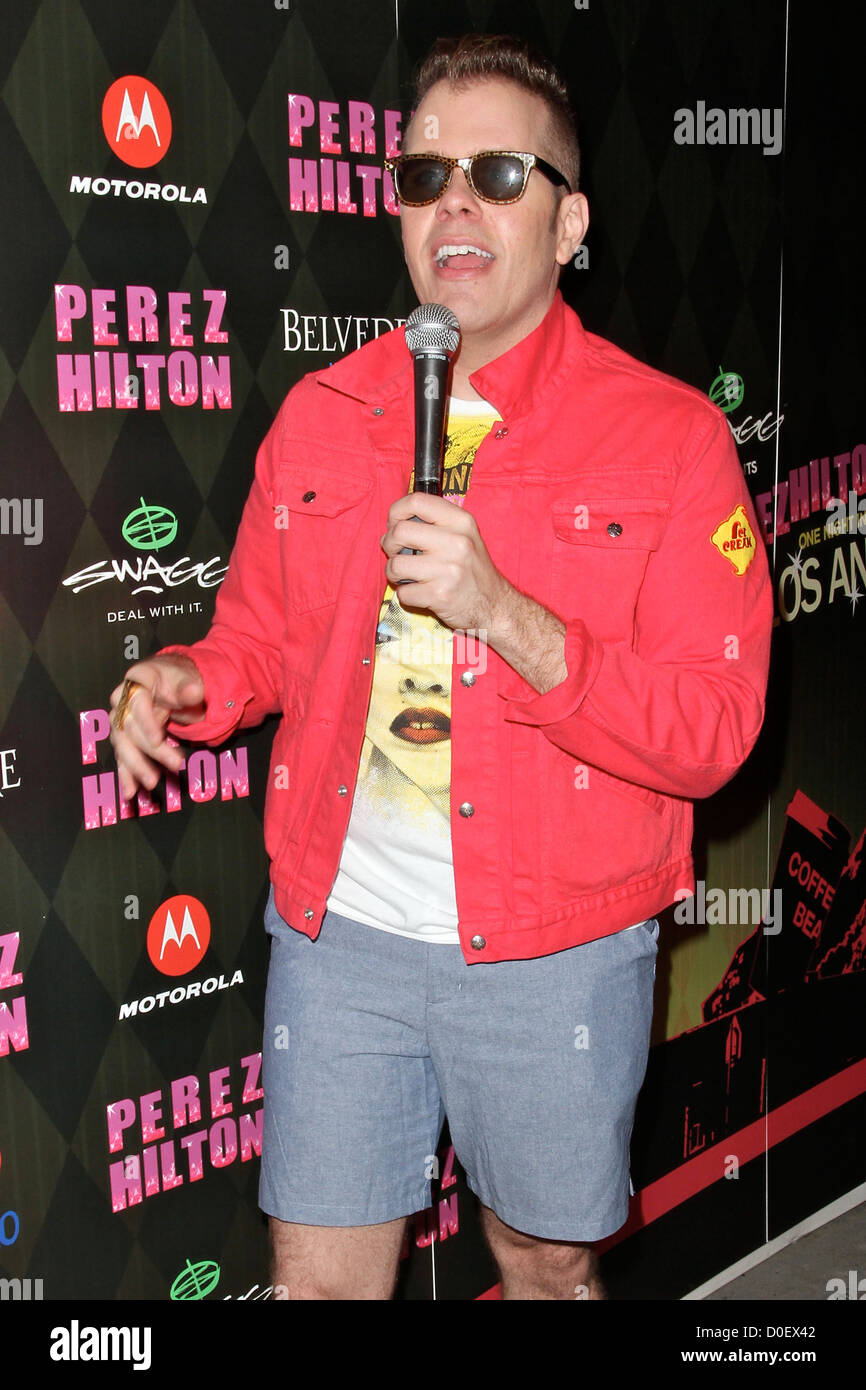 Perez Hilton Perez Hiltons One Night In La On September 11th At The