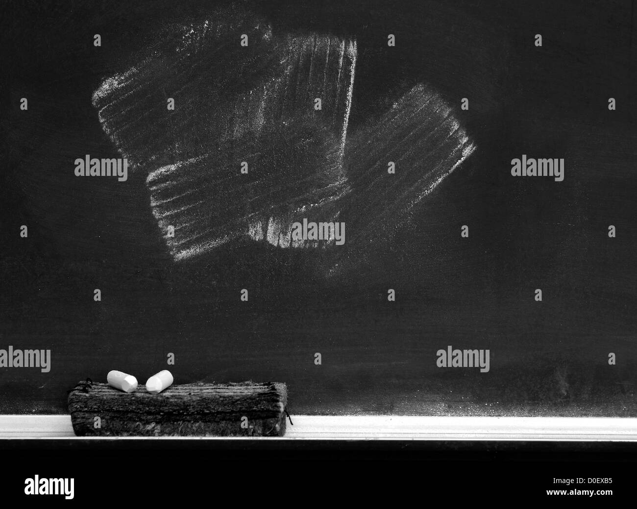 Black Chalkboard Eraser