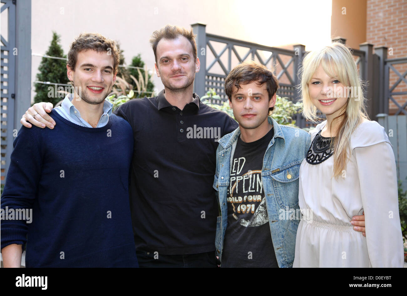 Alex Russell, Ben C. Lucas, Oliver Ackland and Adelaide Clemens The ...