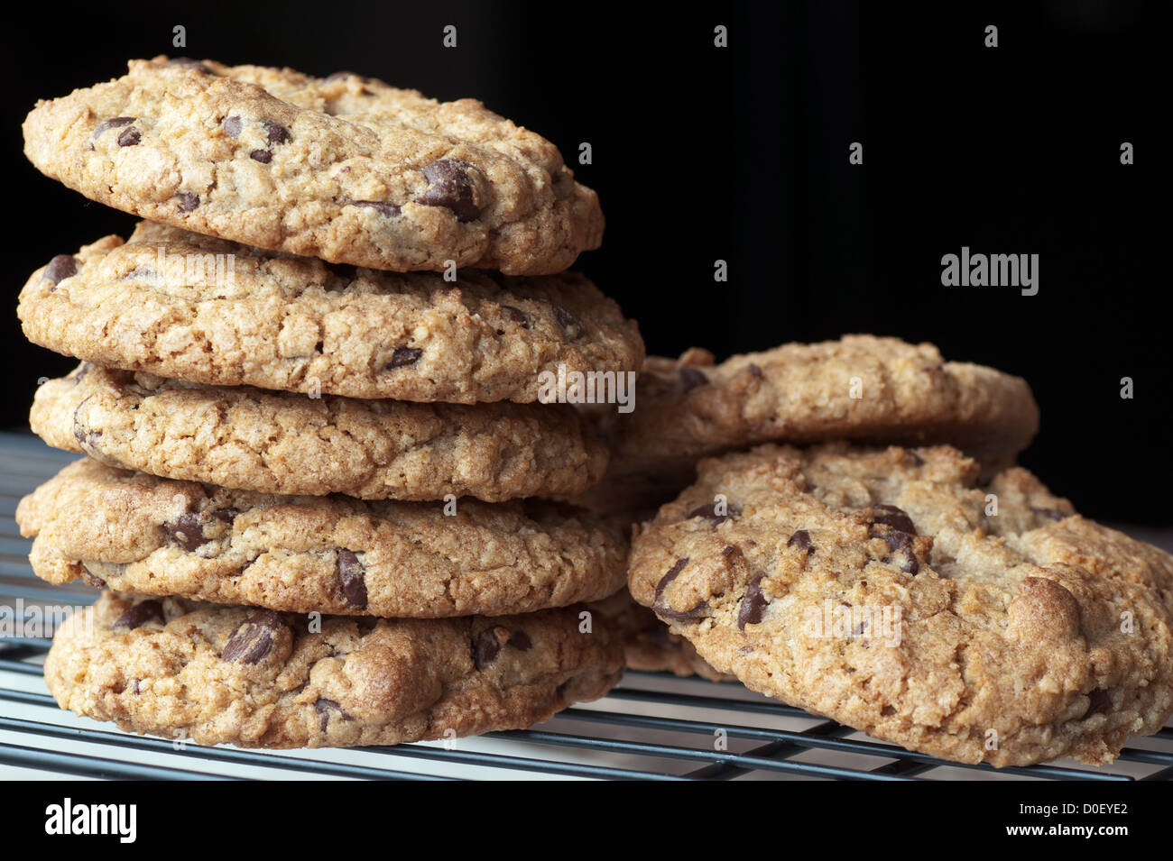 Homemade cookies fresh out of the oven Stock Photo - Alamy