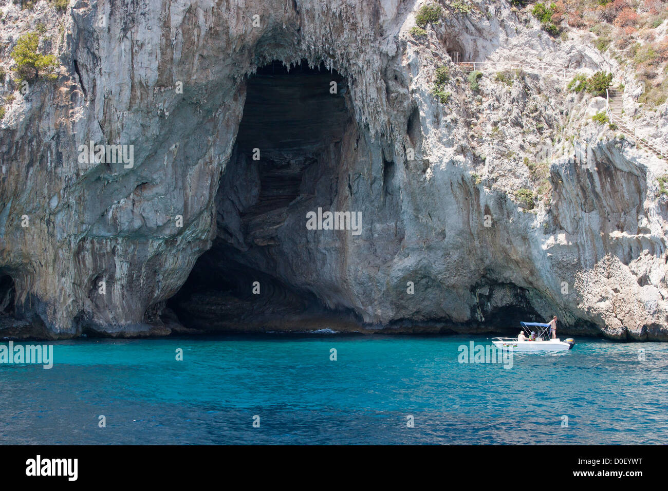 The White Cave in Capri Stock Photo - Alamy