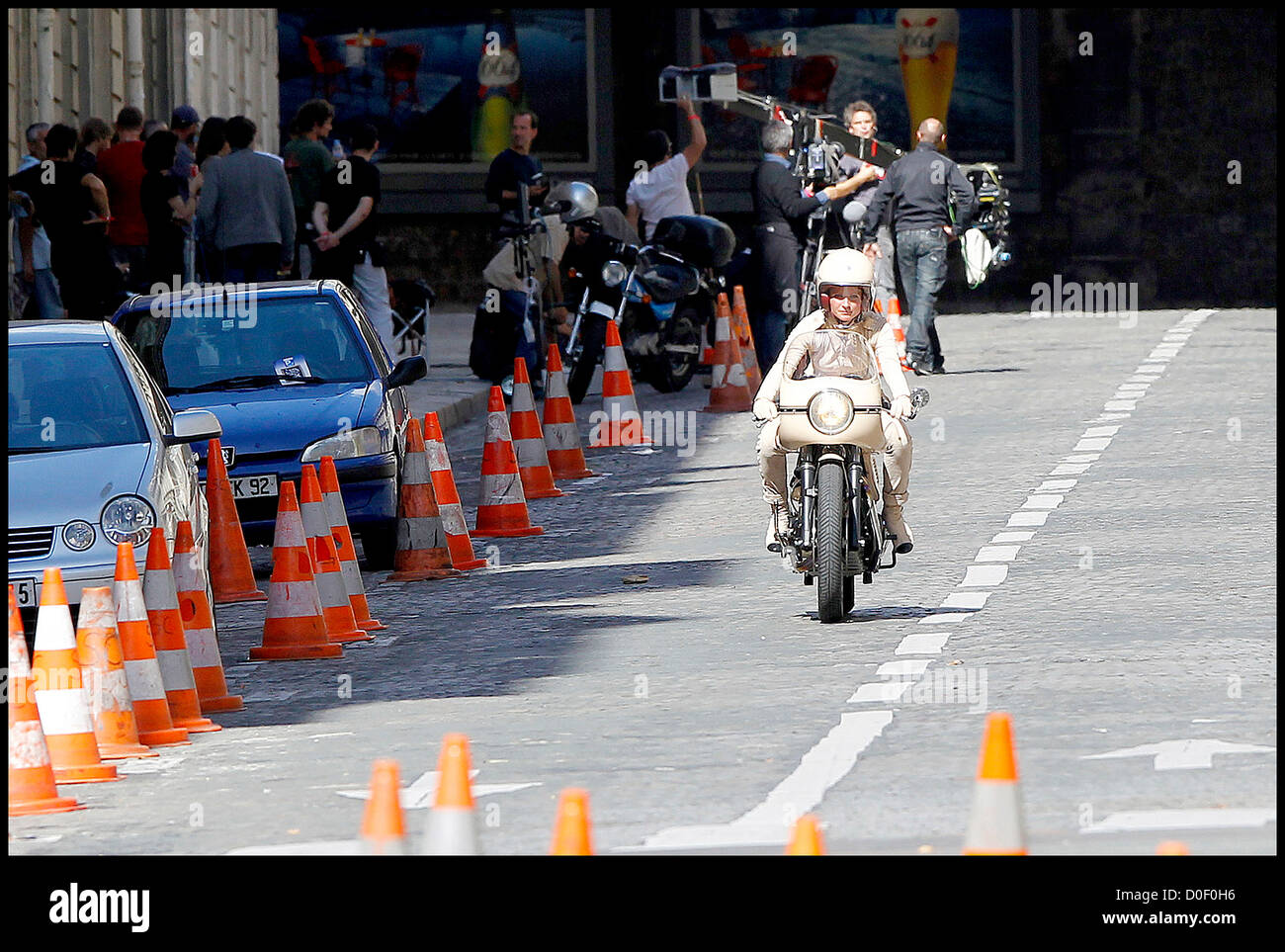 Keira Knightley Chanel Motorcycle