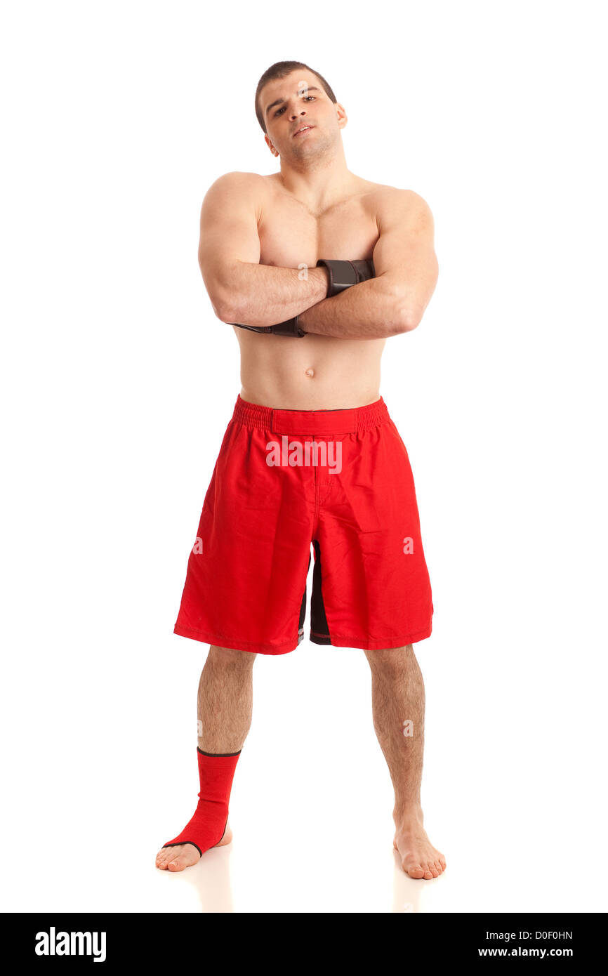 Male mma fighter Cut Out Stock Images & Pictures - Alamy