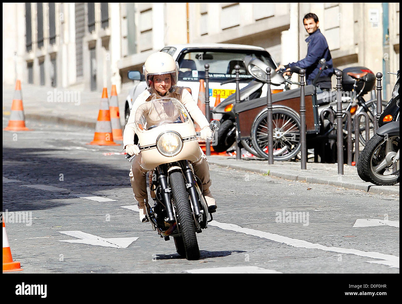 Keira Knightley Chanel Motorcycle