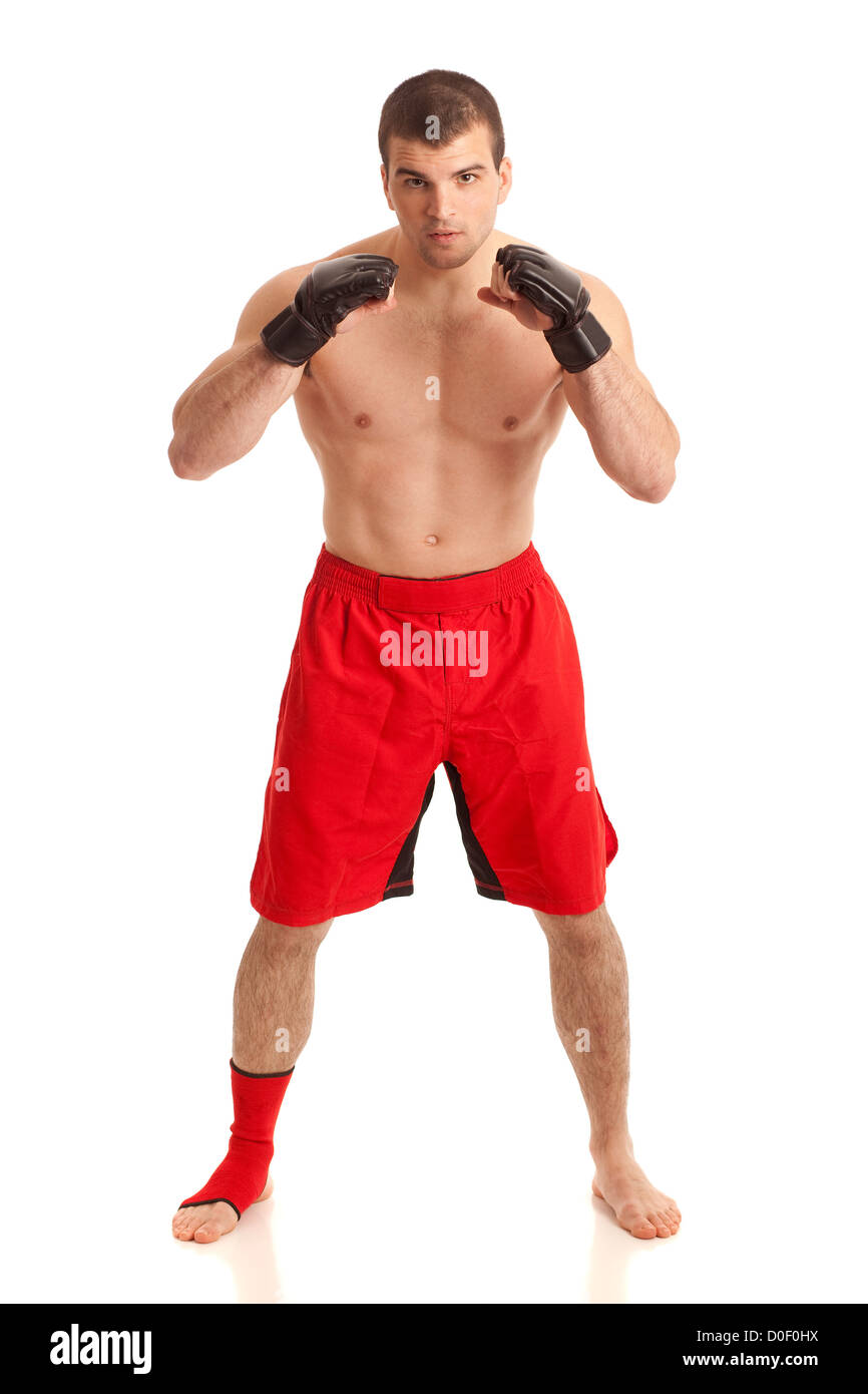 Male mma fighter Cut Out Stock Images & Pictures - Alamy