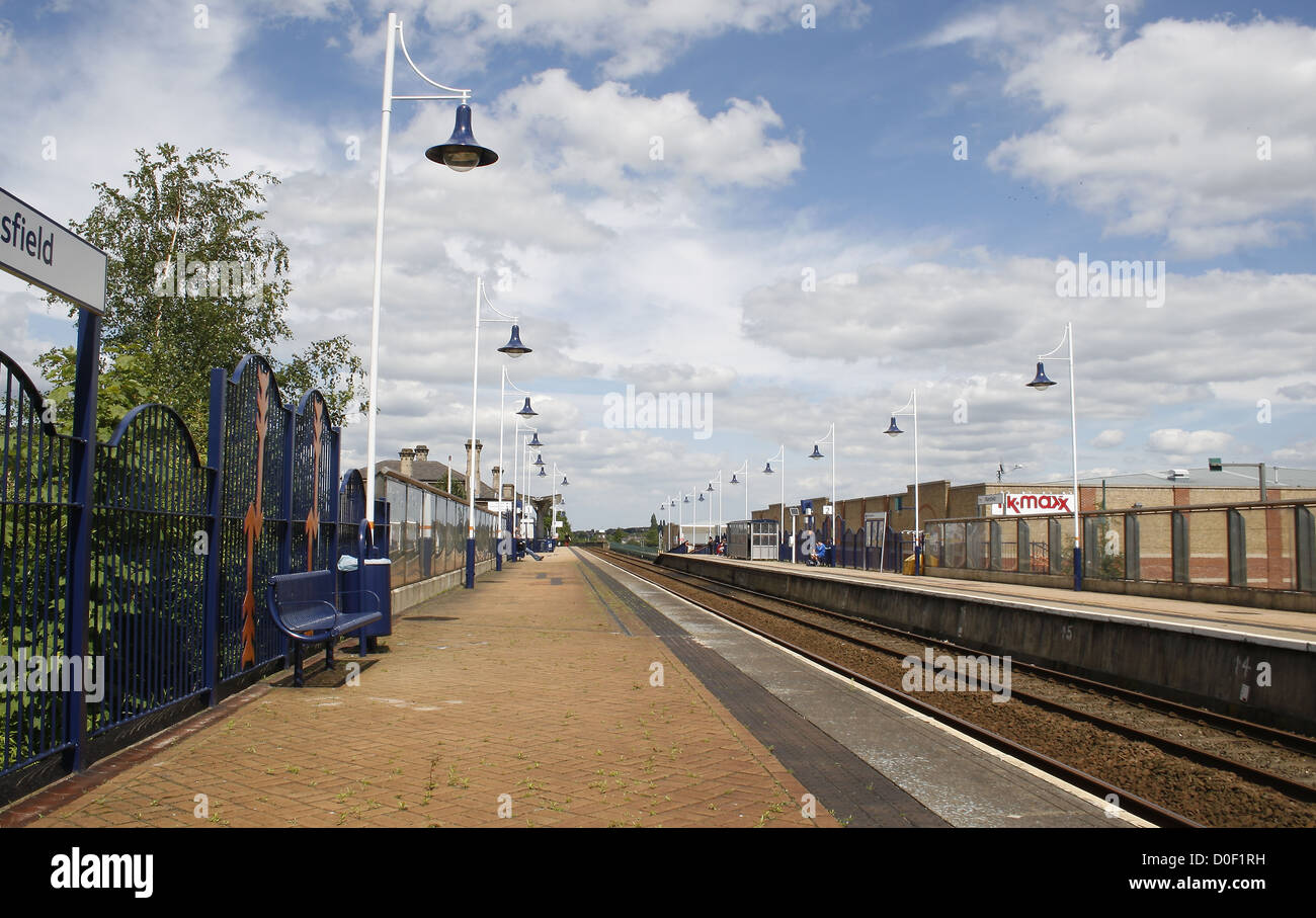 Mansfield railway station Mansfield, Nottinghamshire, England, UK Stock ...