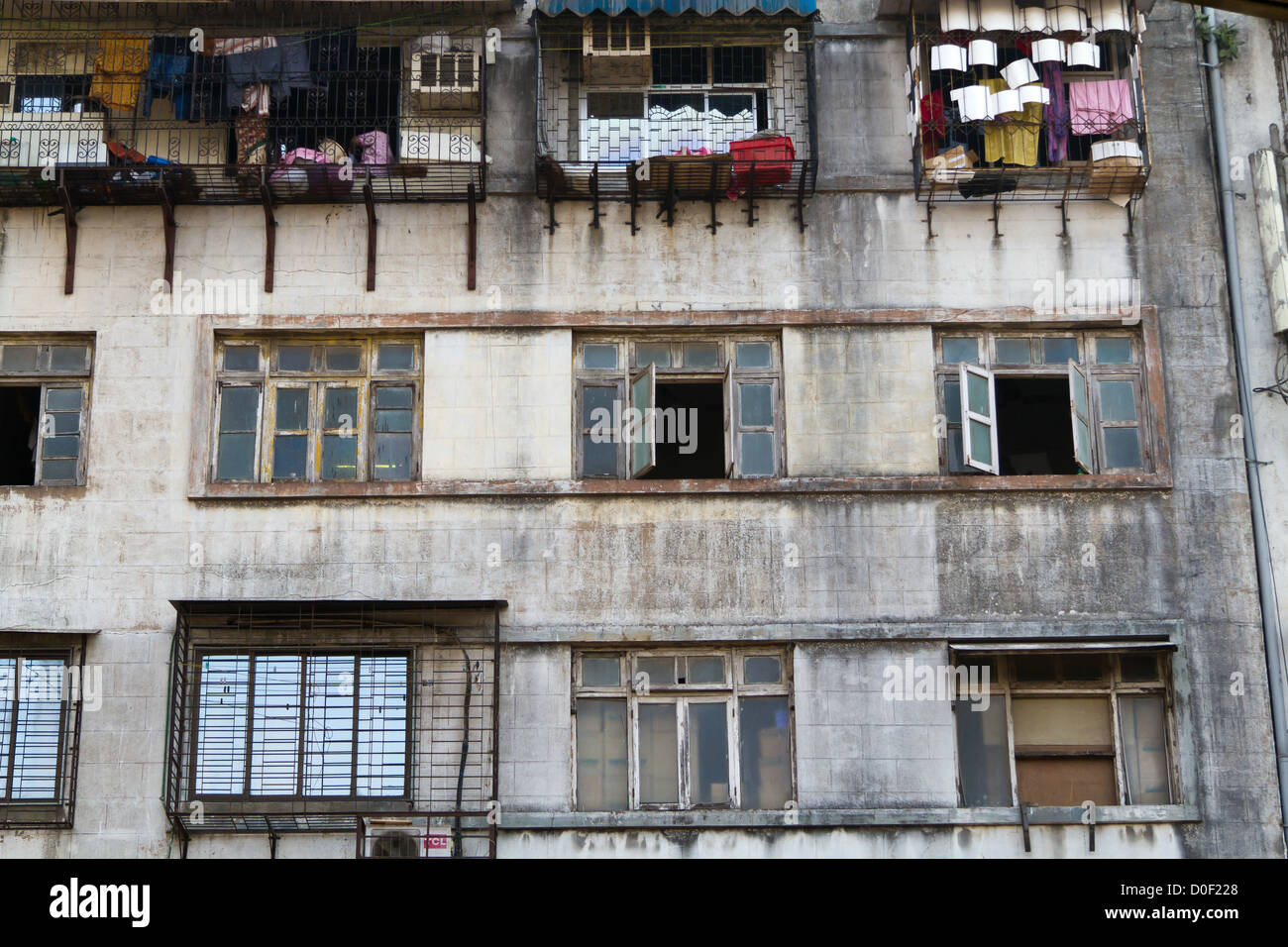 Typical House Facade in Mumbai, India Stock Photo - Alamy