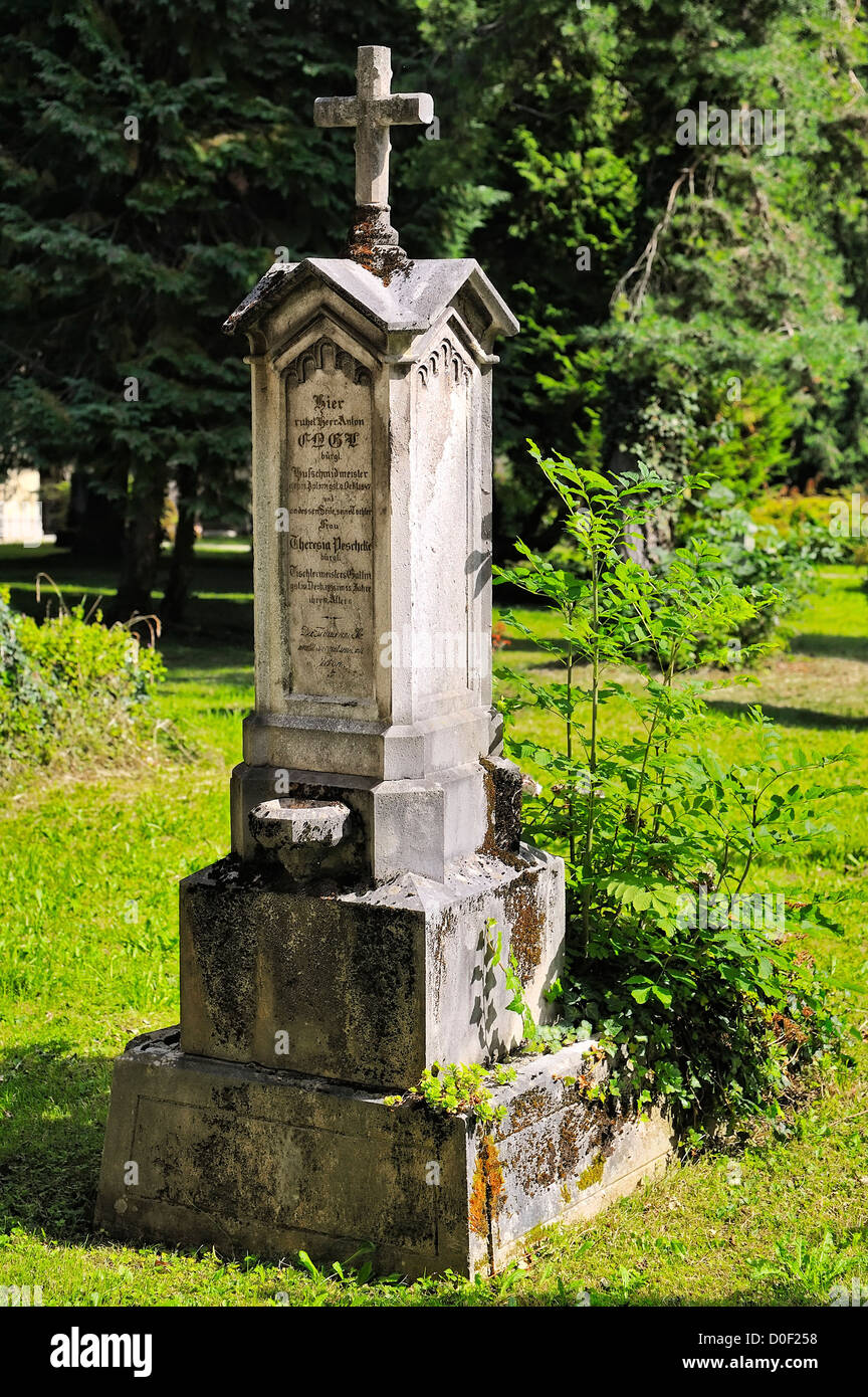 The St. Sebastian Cemetery in Salzburg, Austria, Europe Stock Photo - Alamy