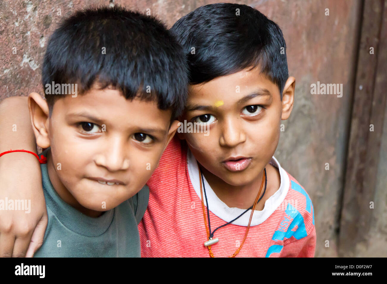 Young Boys in the Dharavi Slum in Mumbai, India Stock Photo - Alamy