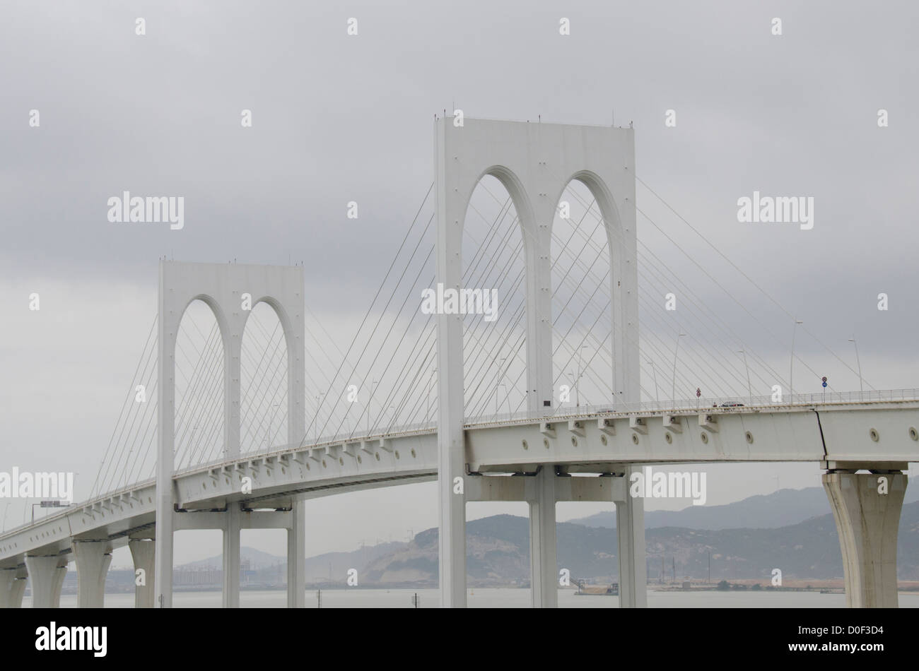 China, Macau. Friendship Bridge (aka Ponte de Amizade Bridge Stock ...