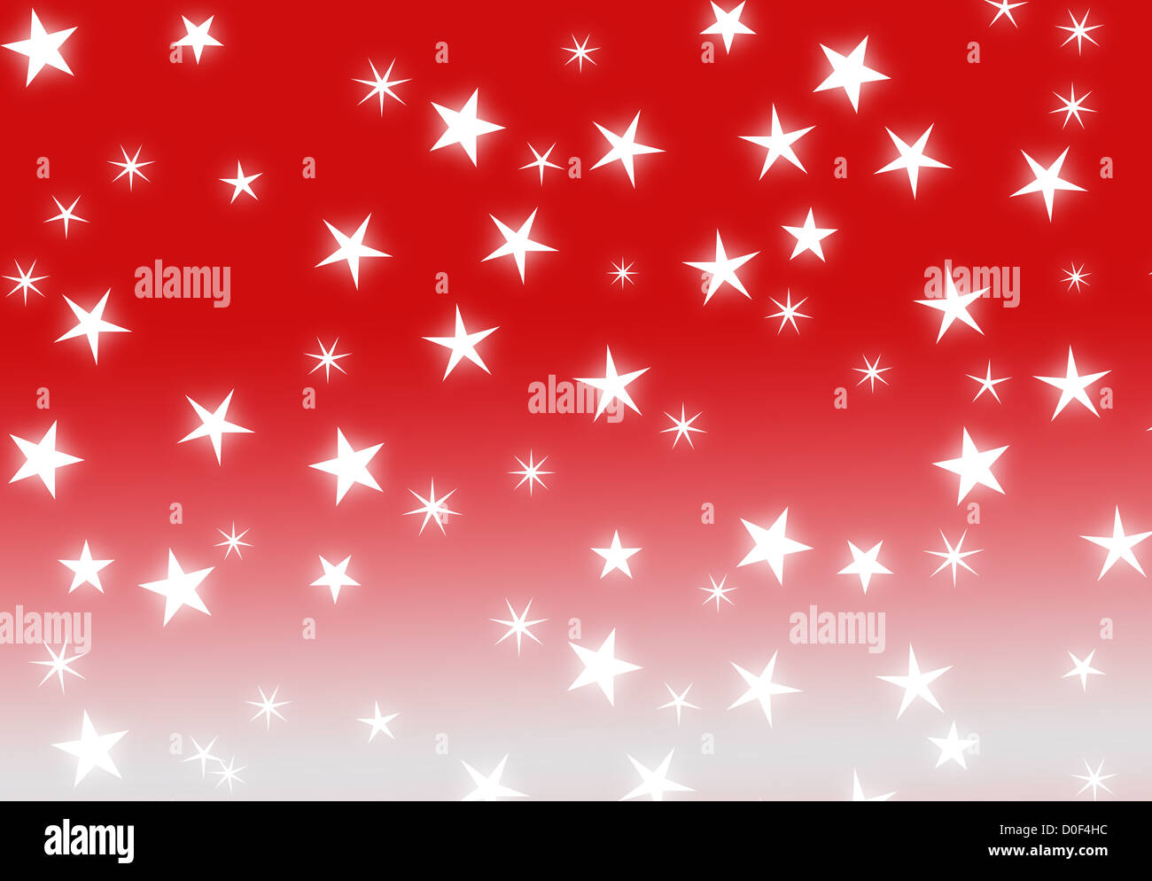 abstract red christmas background white stars Stock Photo - Alamy