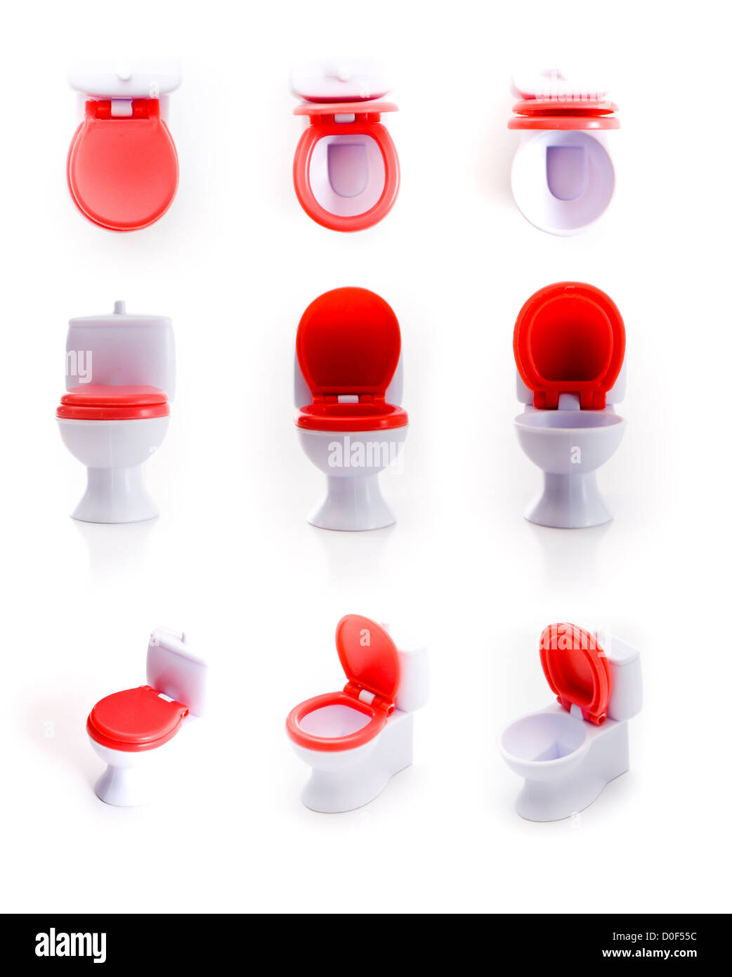 Dolls house toilet hi-res stock photography and images - Alamy