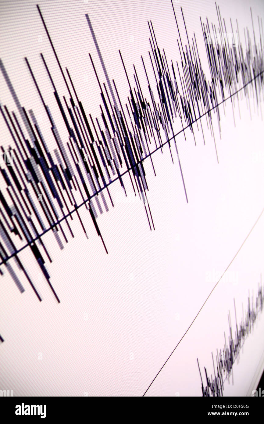 Sound wave monitor hi-res stock photography and images - Alamy