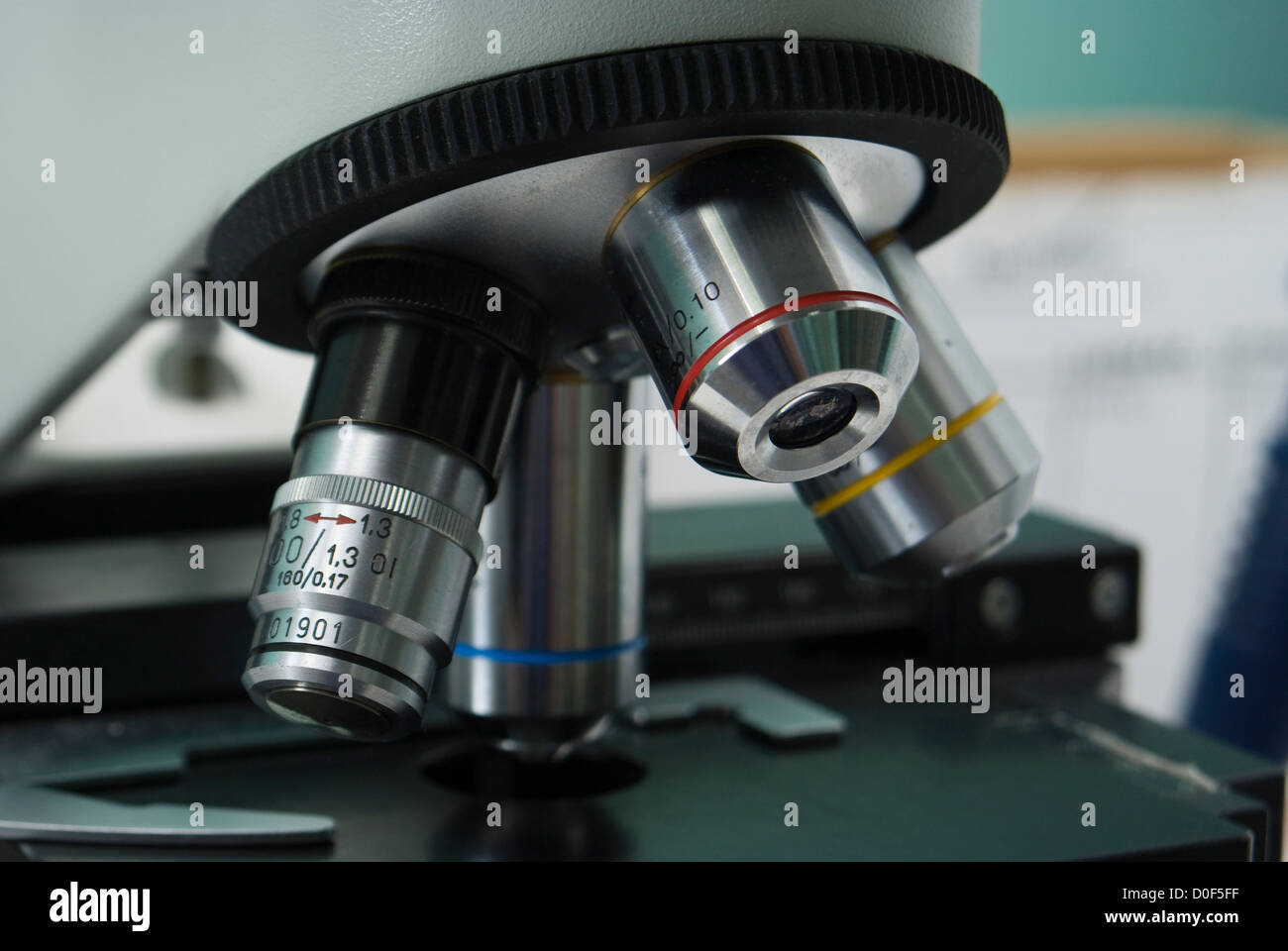 Microscope lens hi-res stock photography and images - Alamy