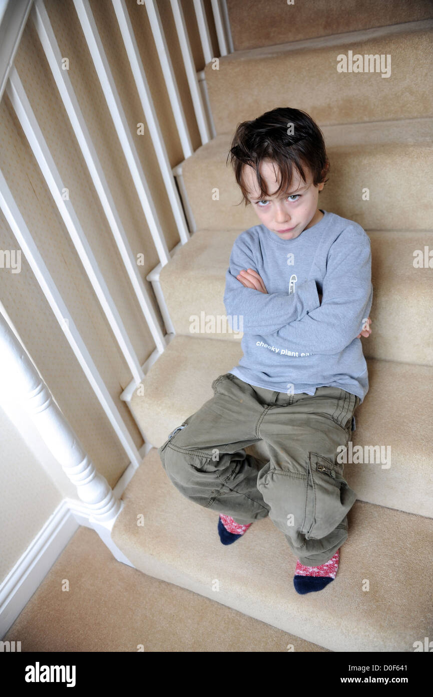 Child naughty step hi-res stock photography and images - Alamy