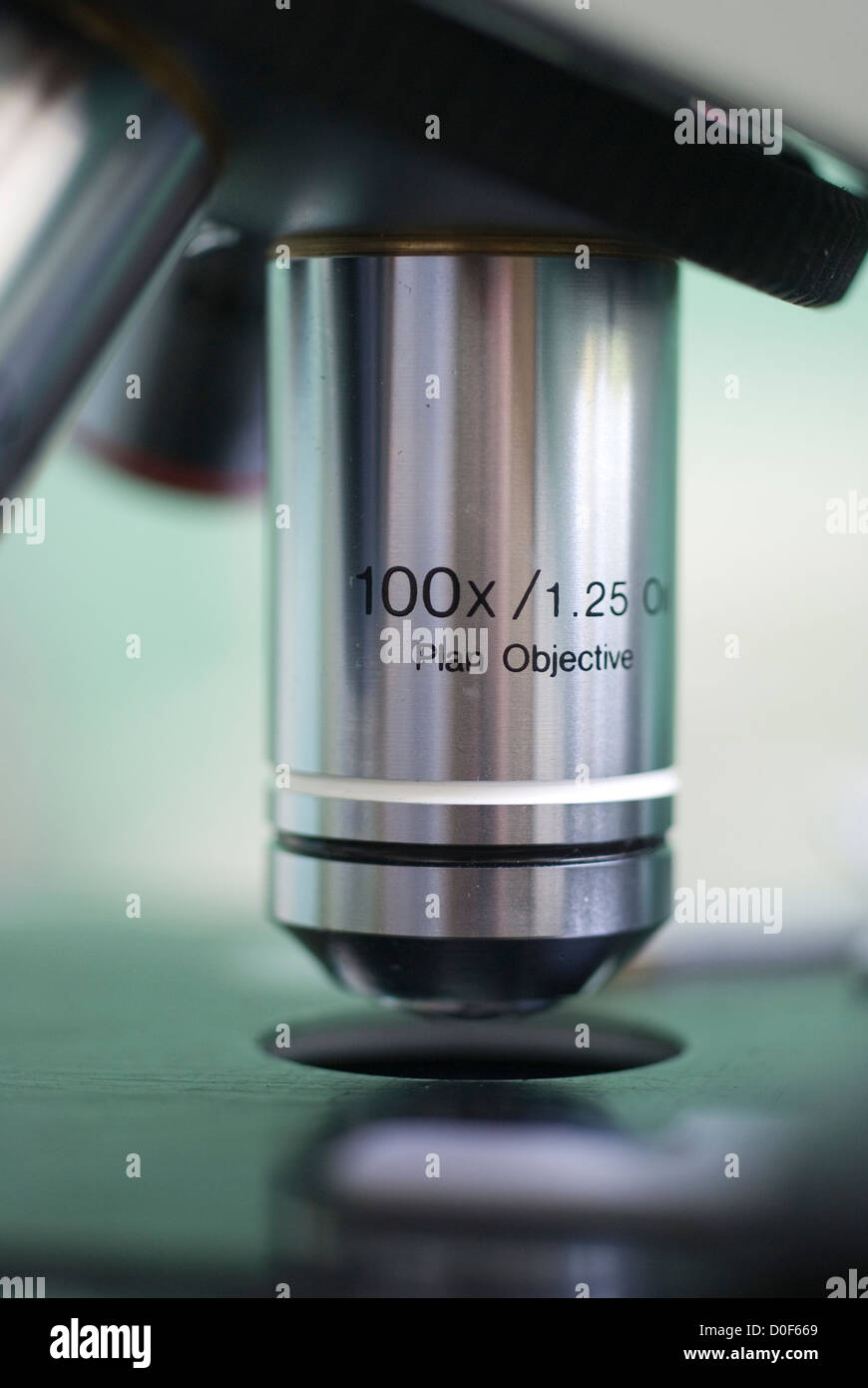 Microscope metal lens laboratory hi-res stock photography and images ...