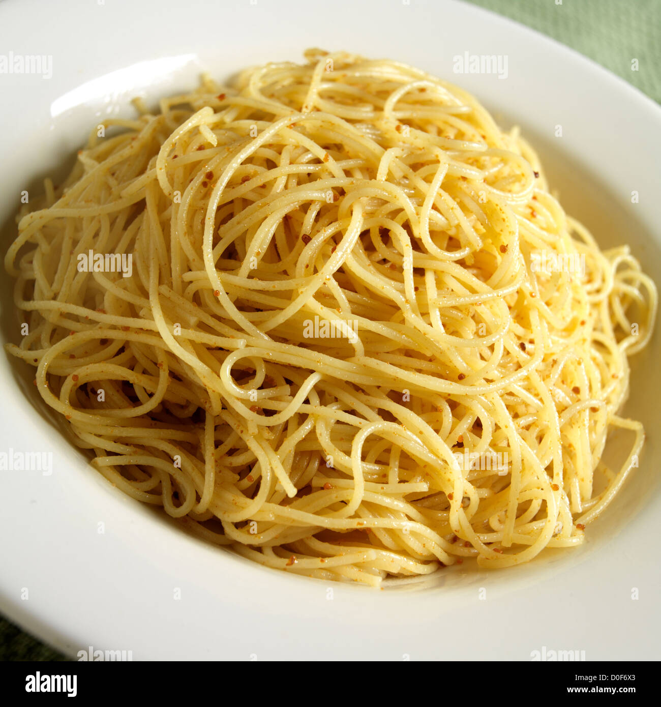 Pasta With Bottarga, an Italian classic Stock Photo - Alamy