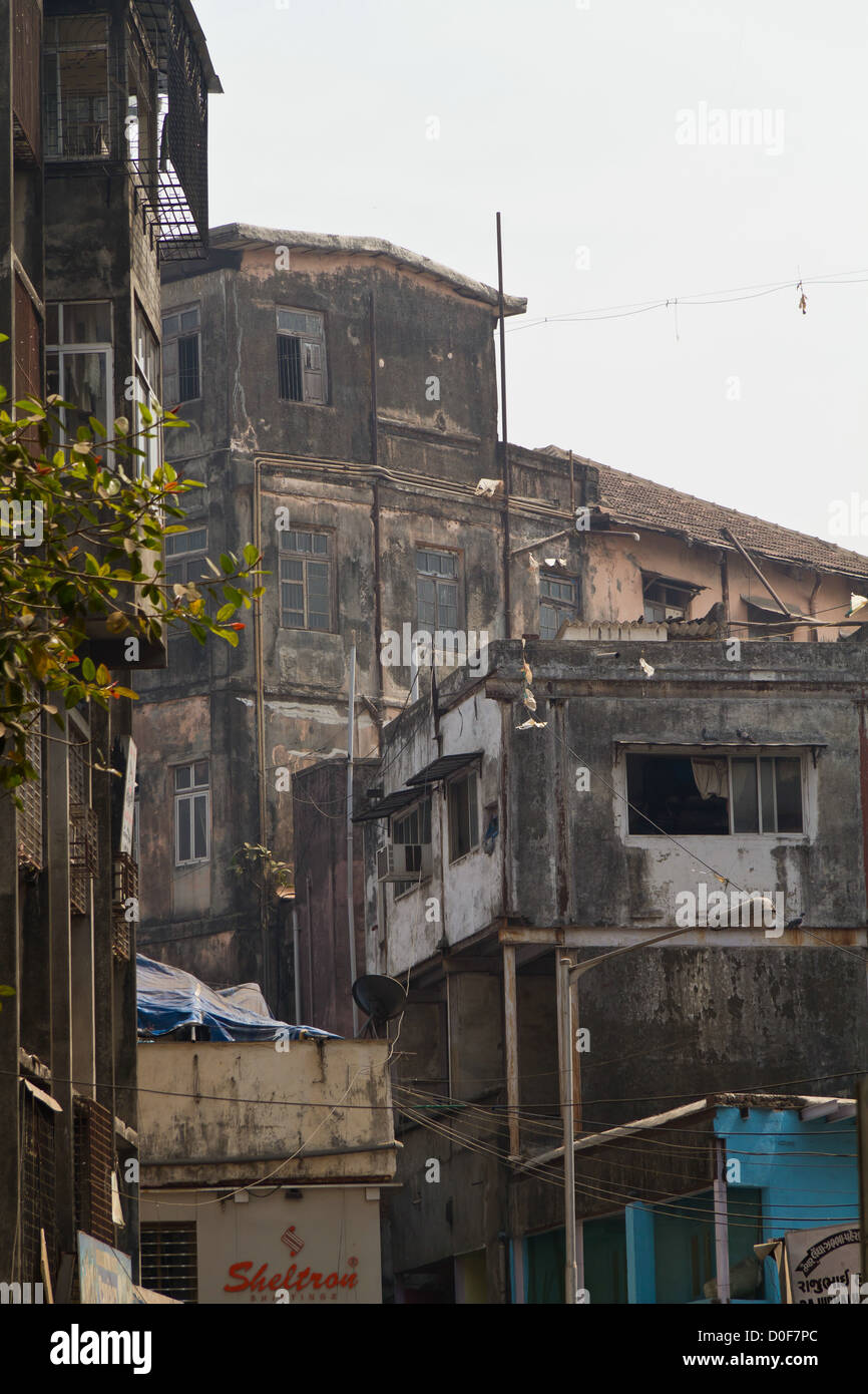 Typical House Facade in Mumbai, India Stock Photo - Alamy