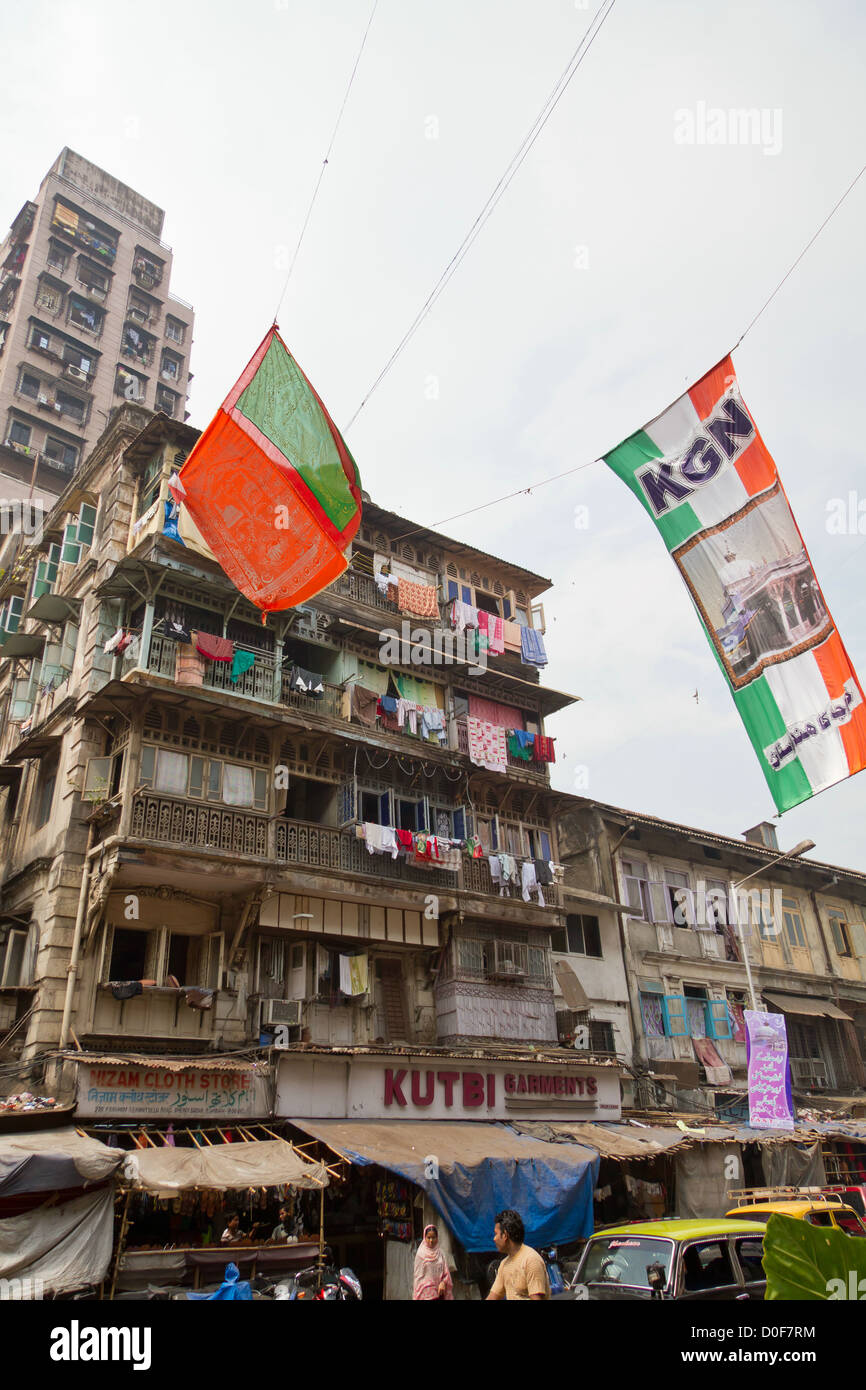 Typical House Facade in Mumbai, India Stock Photo - Alamy