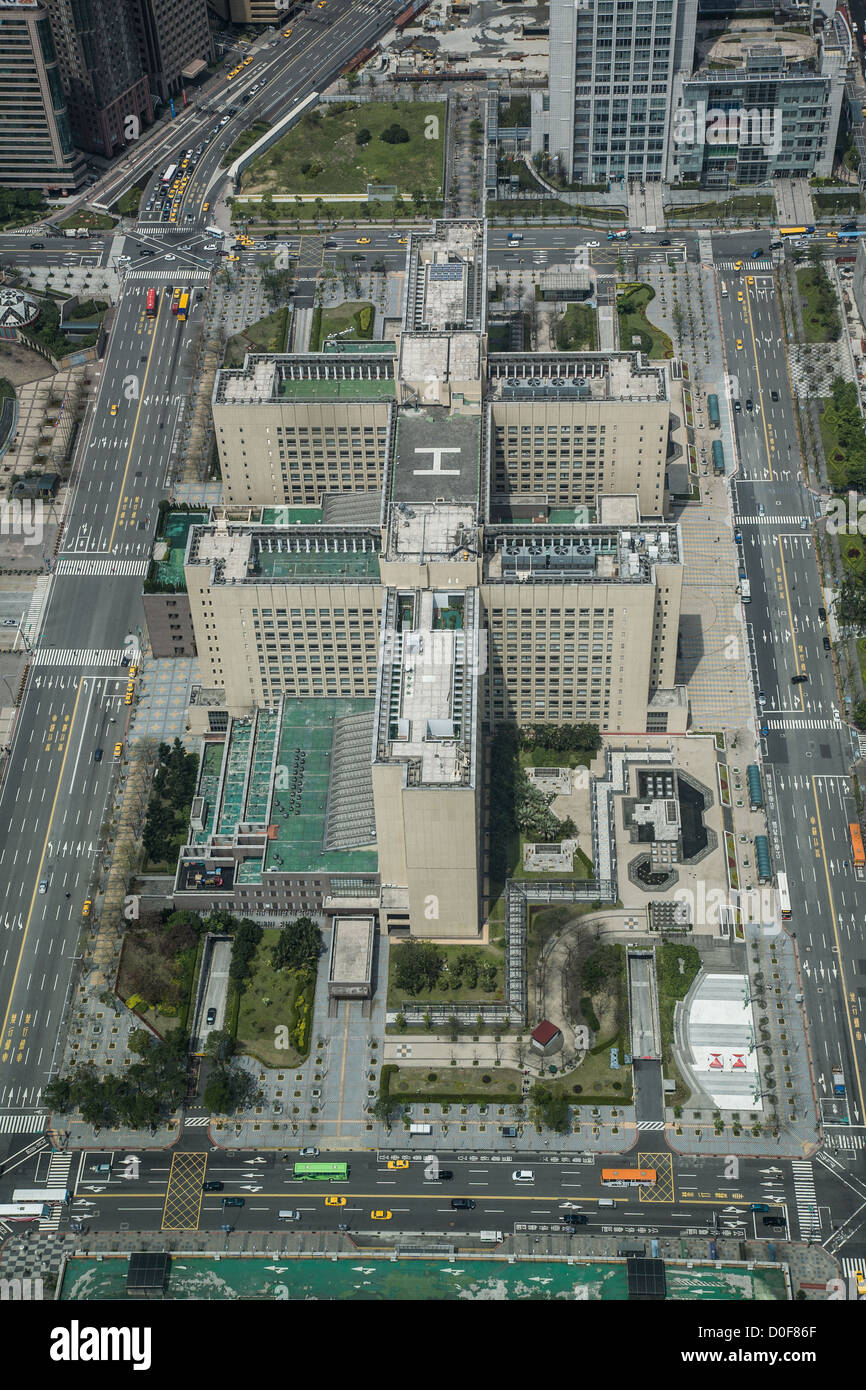 Taipei City Office as seen from Taipei 101 Stock Photo - Alamy