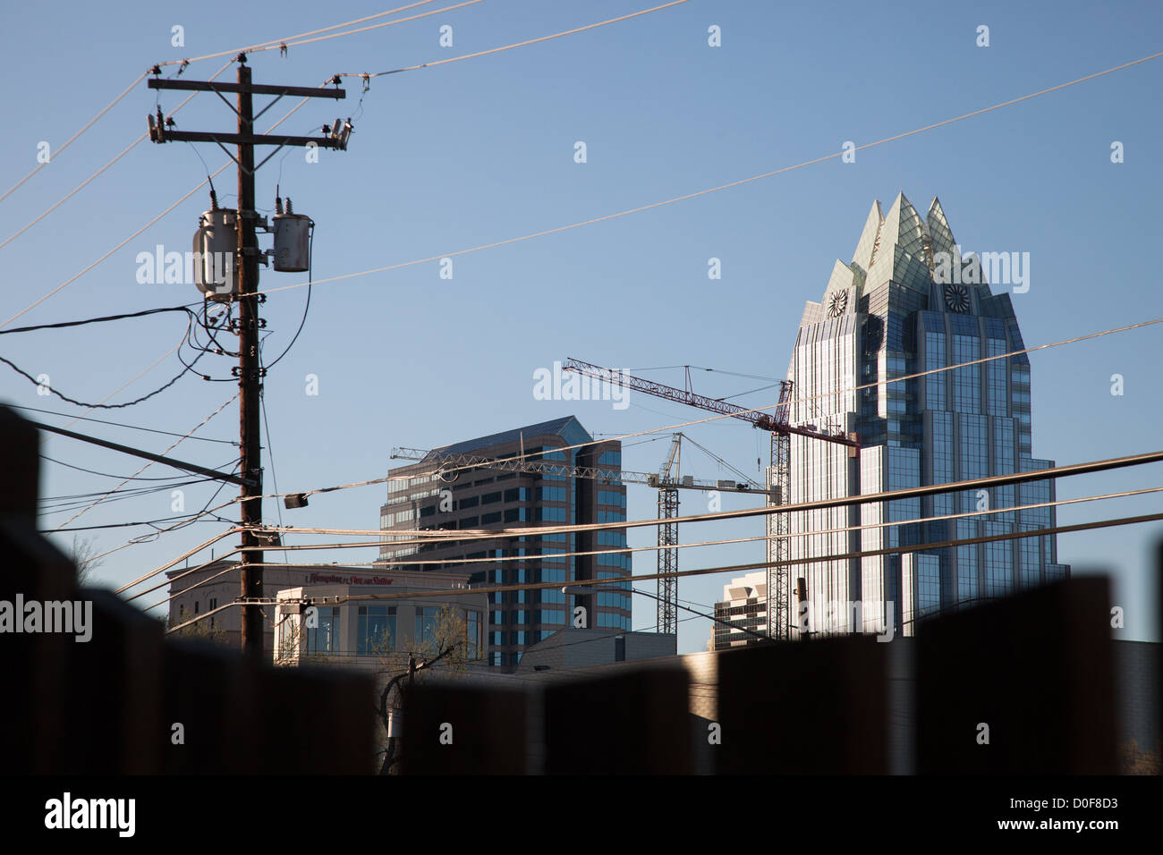 Austin skyline construction hi-res stock photography and images - Alamy