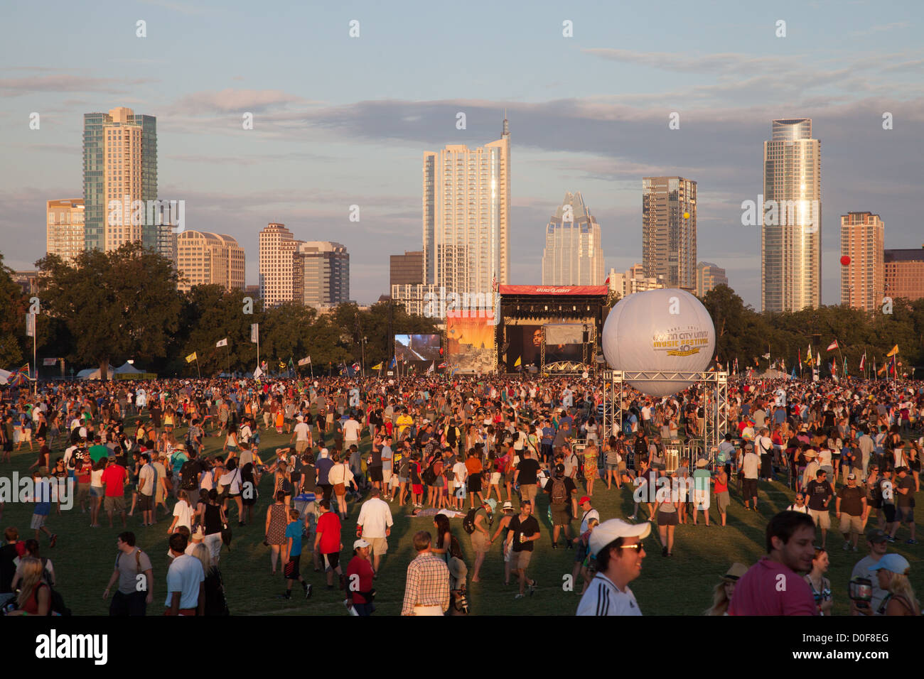 Austin city limits crowd hi-res stock photography and images - Alamy