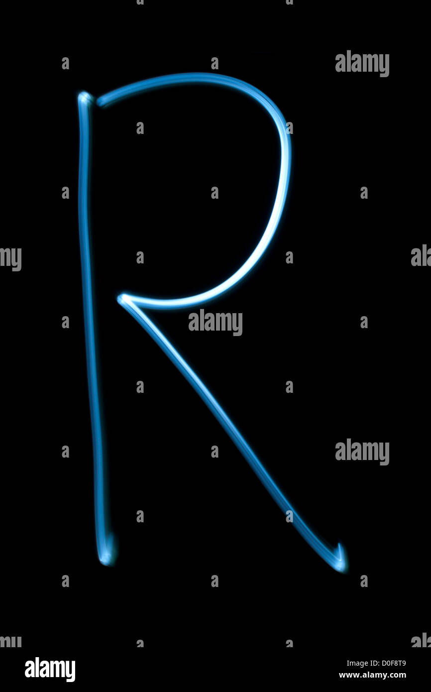 Neon letter r hi-res stock photography and images - Alamy