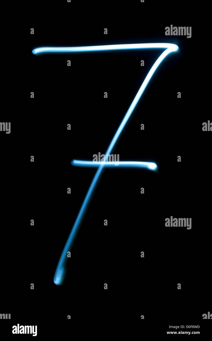 Neon numbers hi-res stock photography and images - Alamy