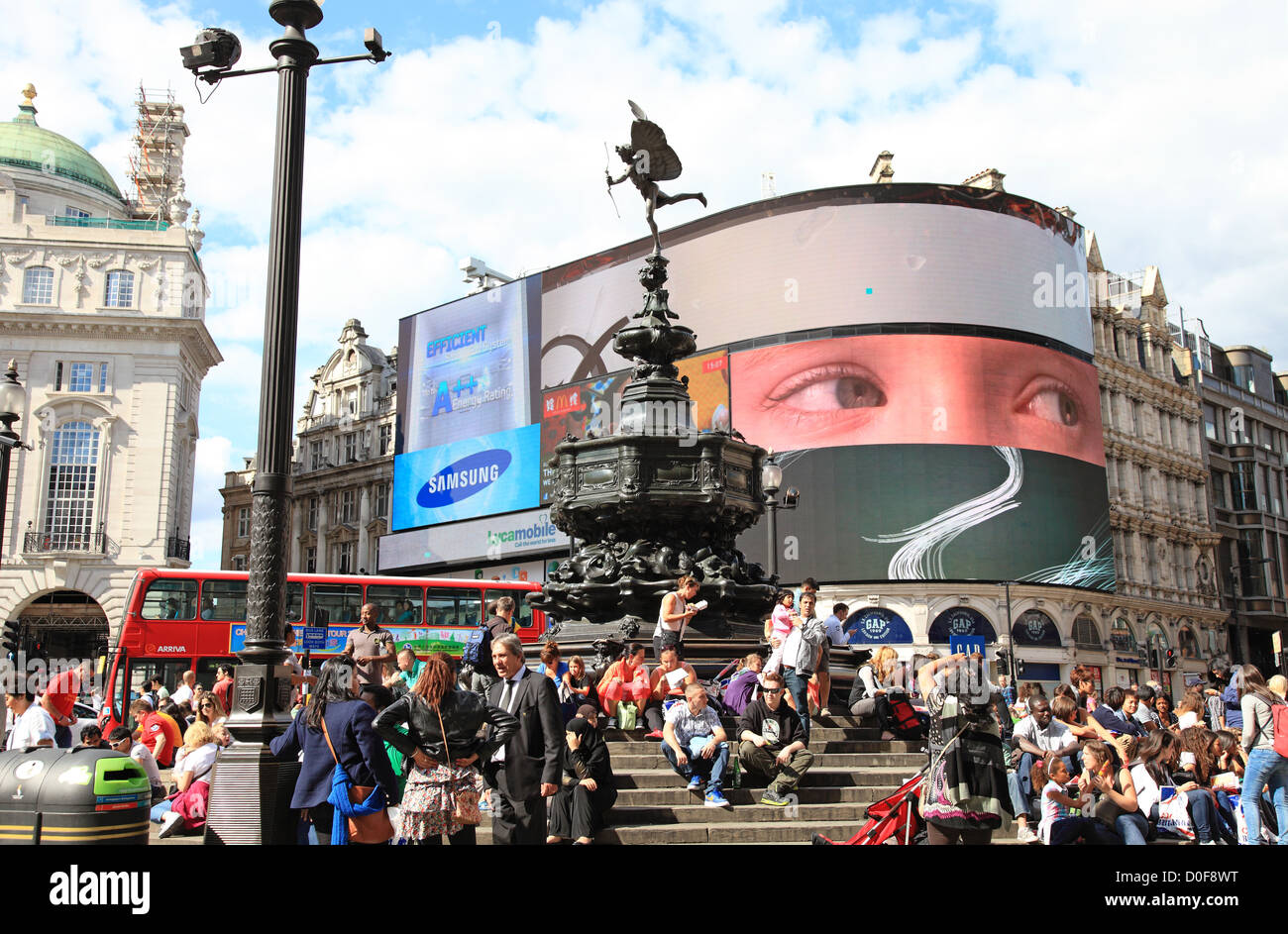 Piccadilly Circus, London England UK Stock Photo - Alamy