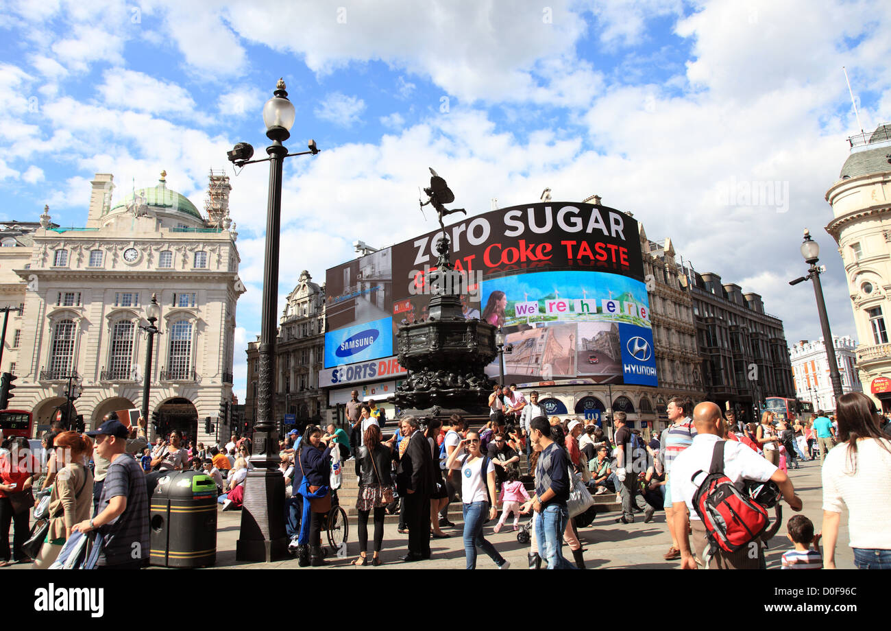 Picadilly Circus, London, England UK Stock Photo - Alamy